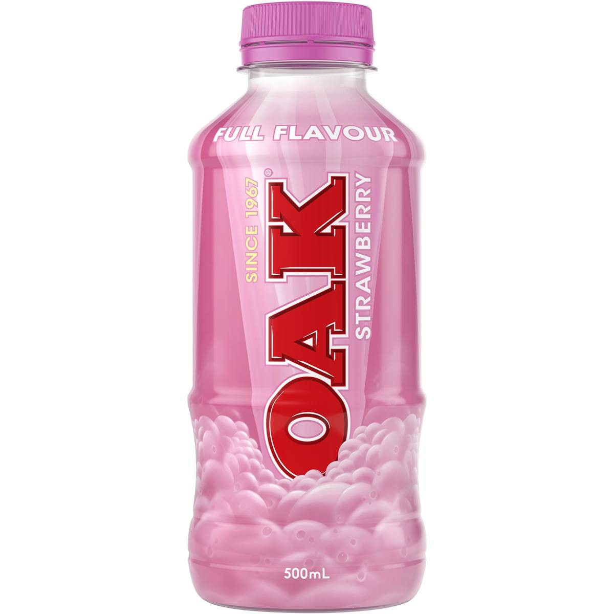 Oak Flavoured Milk Strawberry 500ml | Woolworths