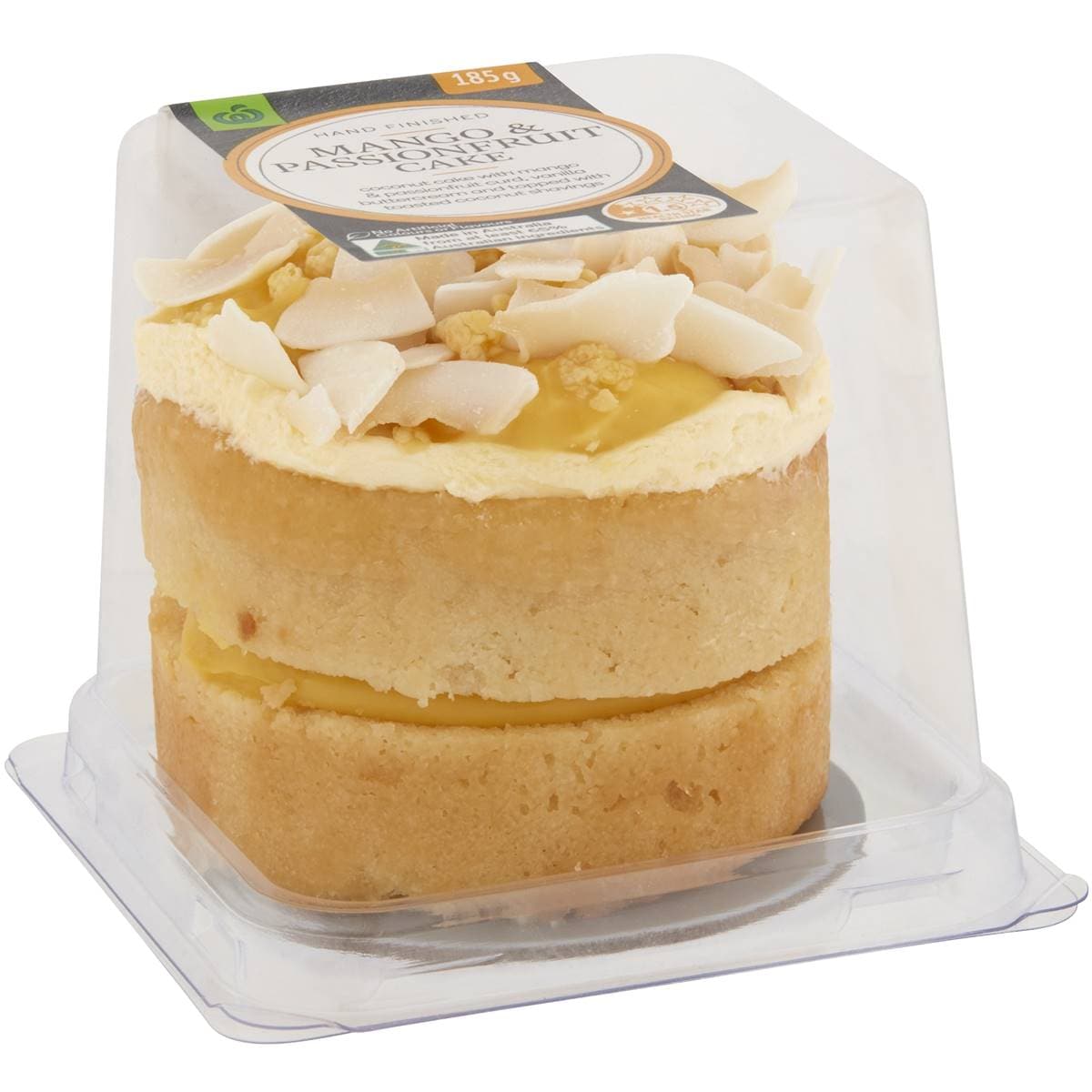 Woolworths Mango & Passionfruit Cake 185g | Woolworths