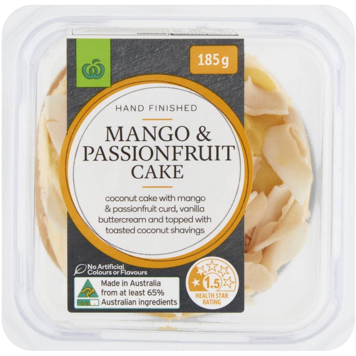 Woolworths Mango & Passionfruit Cake 185g | Woolworths