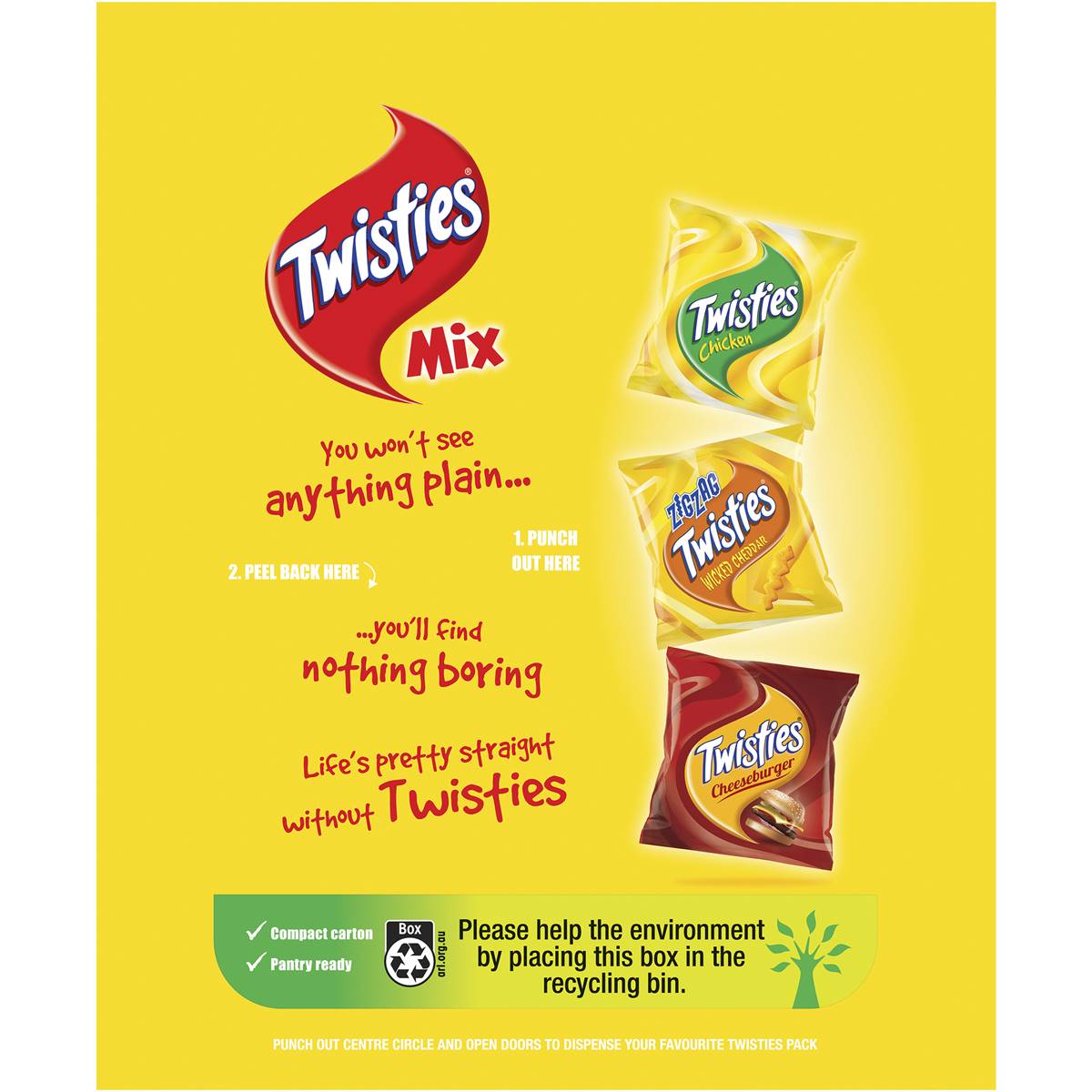 Twisties Mix Variety Snacks - Multipack 12 Pack | Woolworths