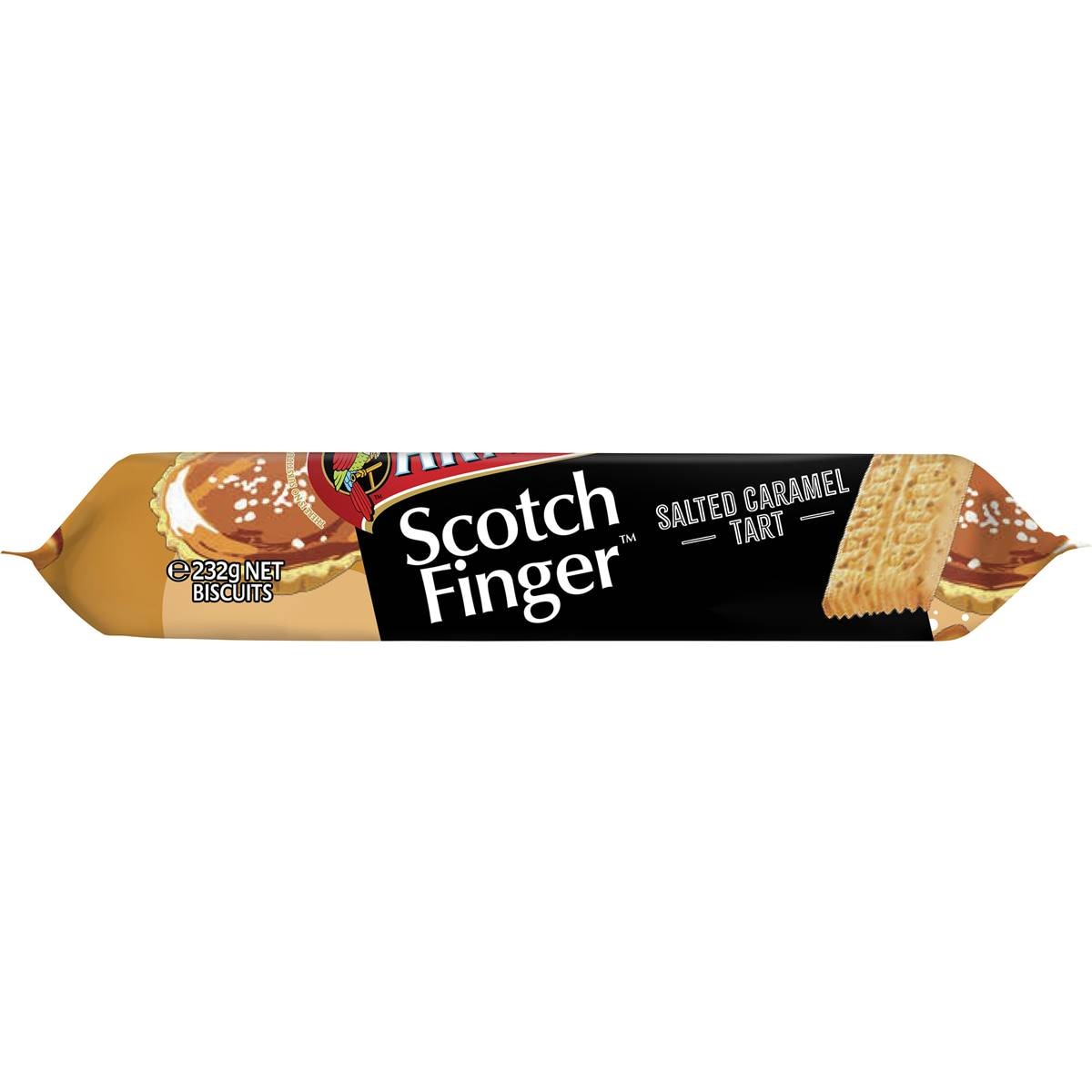 Arnott's Scotch Finger Biscuits Salted Caramel Tart 232g | Woolworths