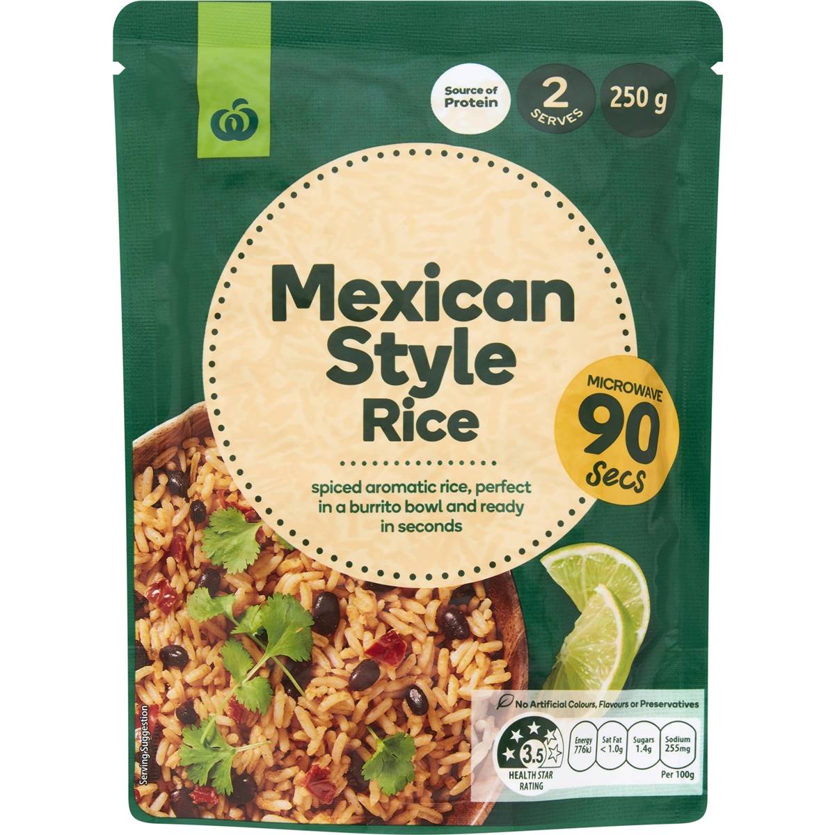 Woolworths Mexican Style Rice 250g | Woolworths