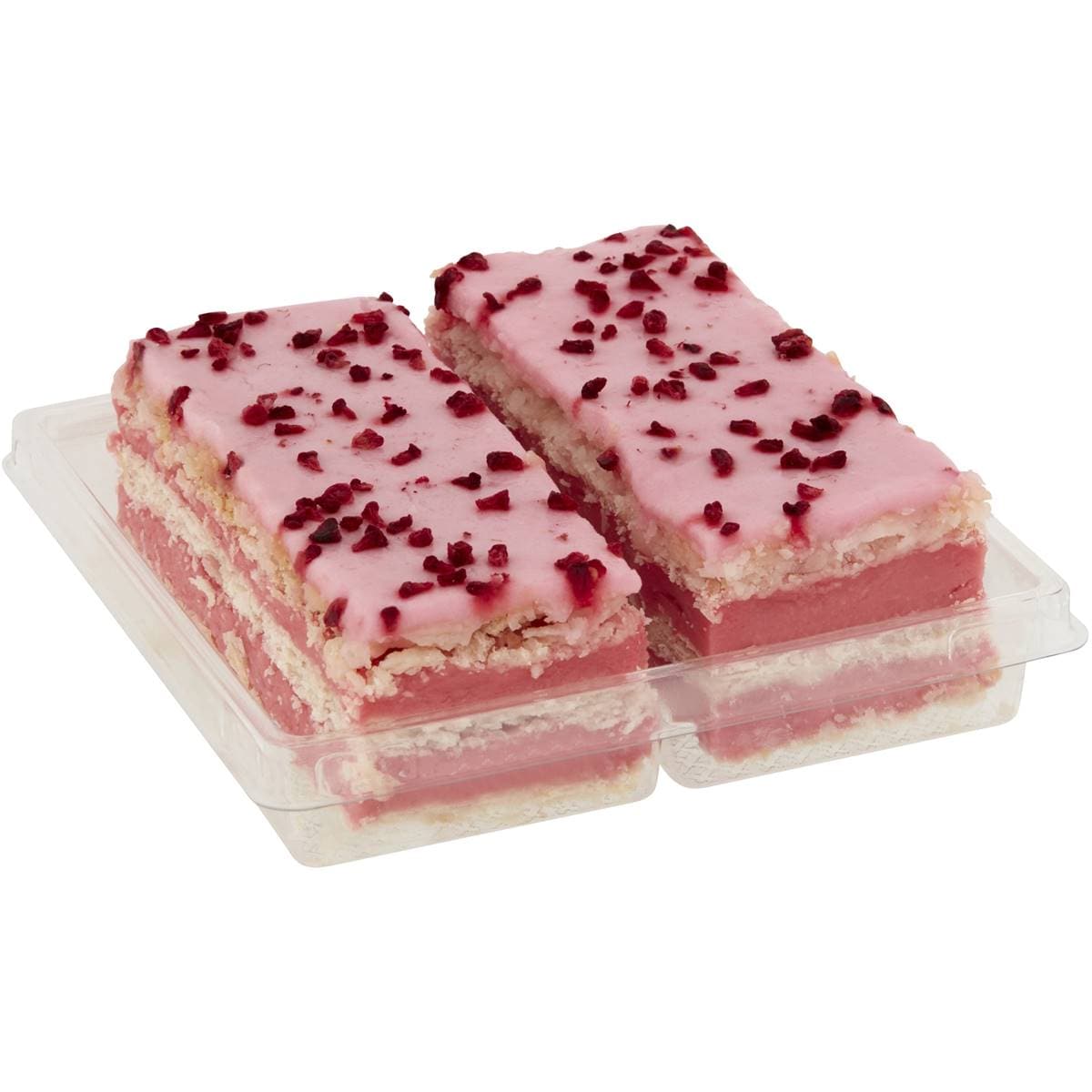 Woolworths Raspberry Flavoured Custard Slices 2 Pack | Woolworths