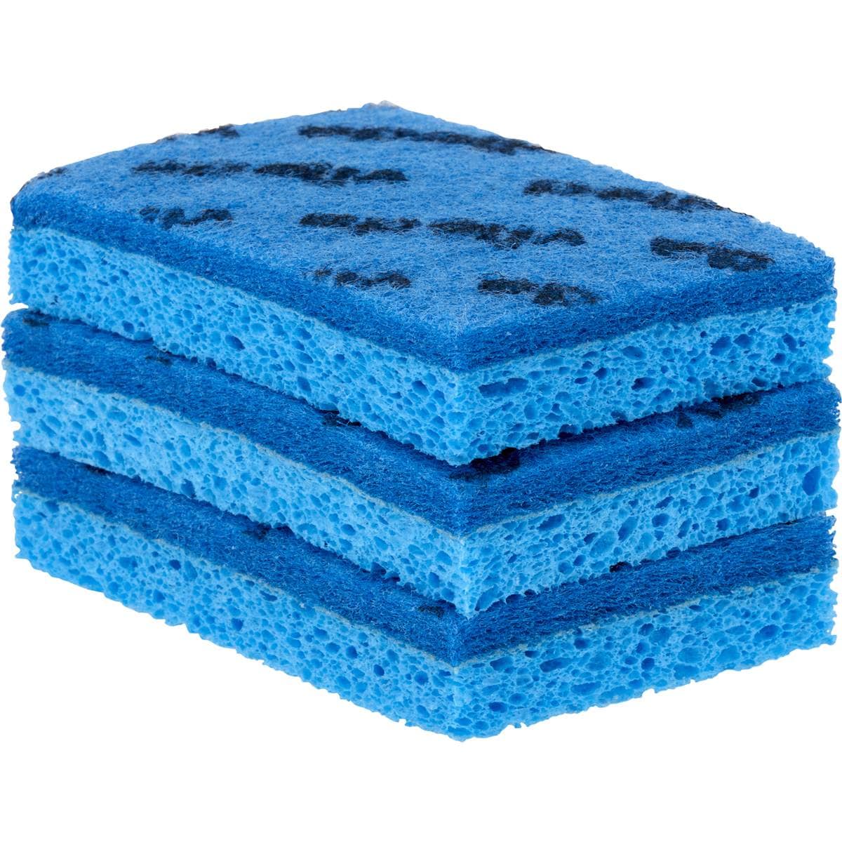 Vileda Anti-bacterial Sponge Scourer Non-scratch 3 Pack | Woolworths
