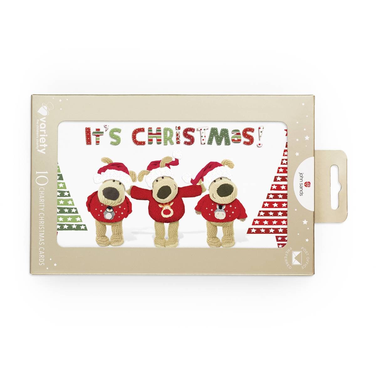 John Sands Christmas Cards Characters 10 Pack | Woolworths