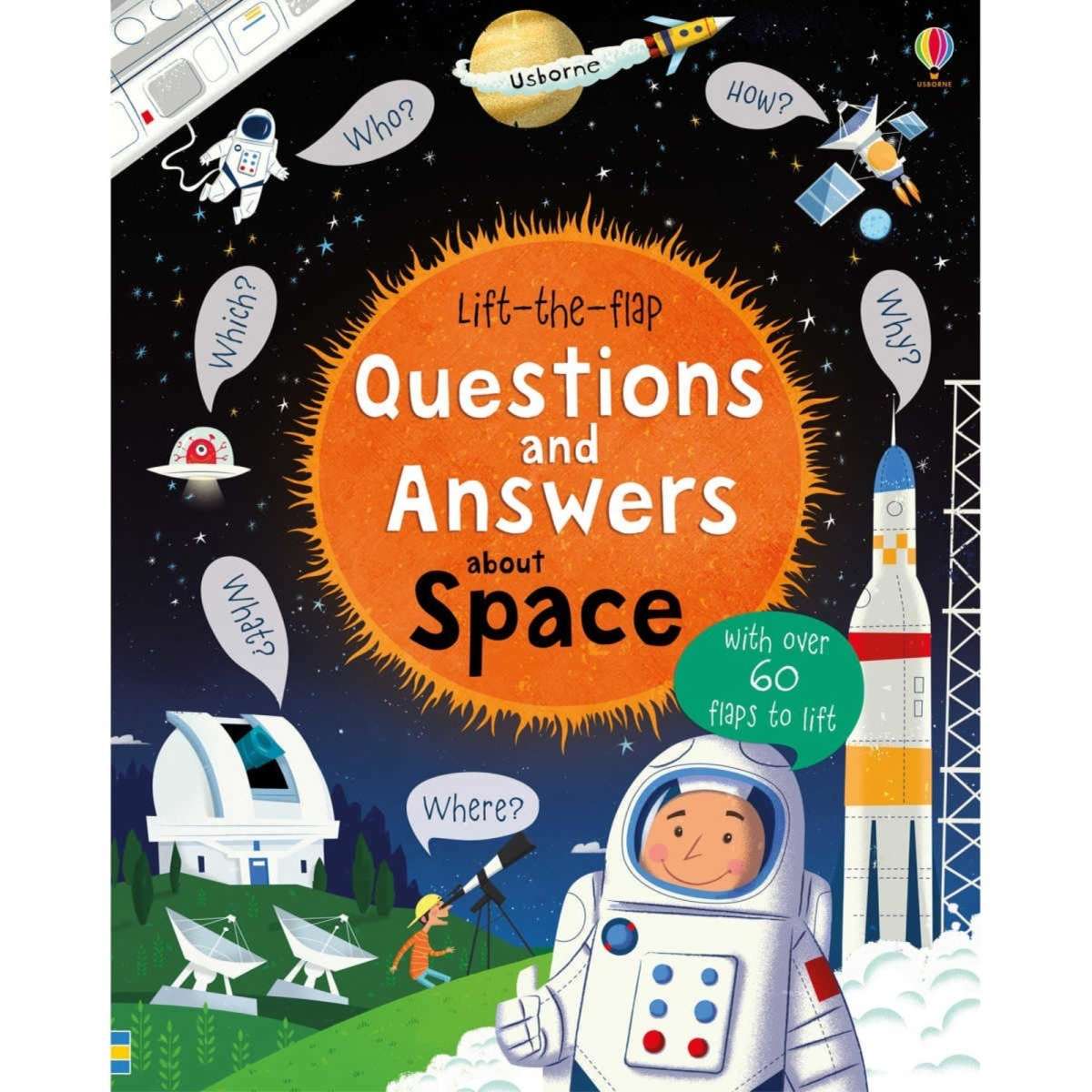 Lift The Flap Questions And Answers About Space Book | Woolworths