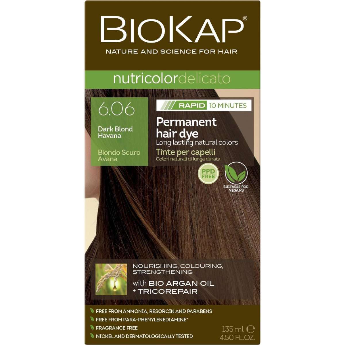 Biokap Rapid 6.06 Dark Blond Havana 135ml | Woolworths