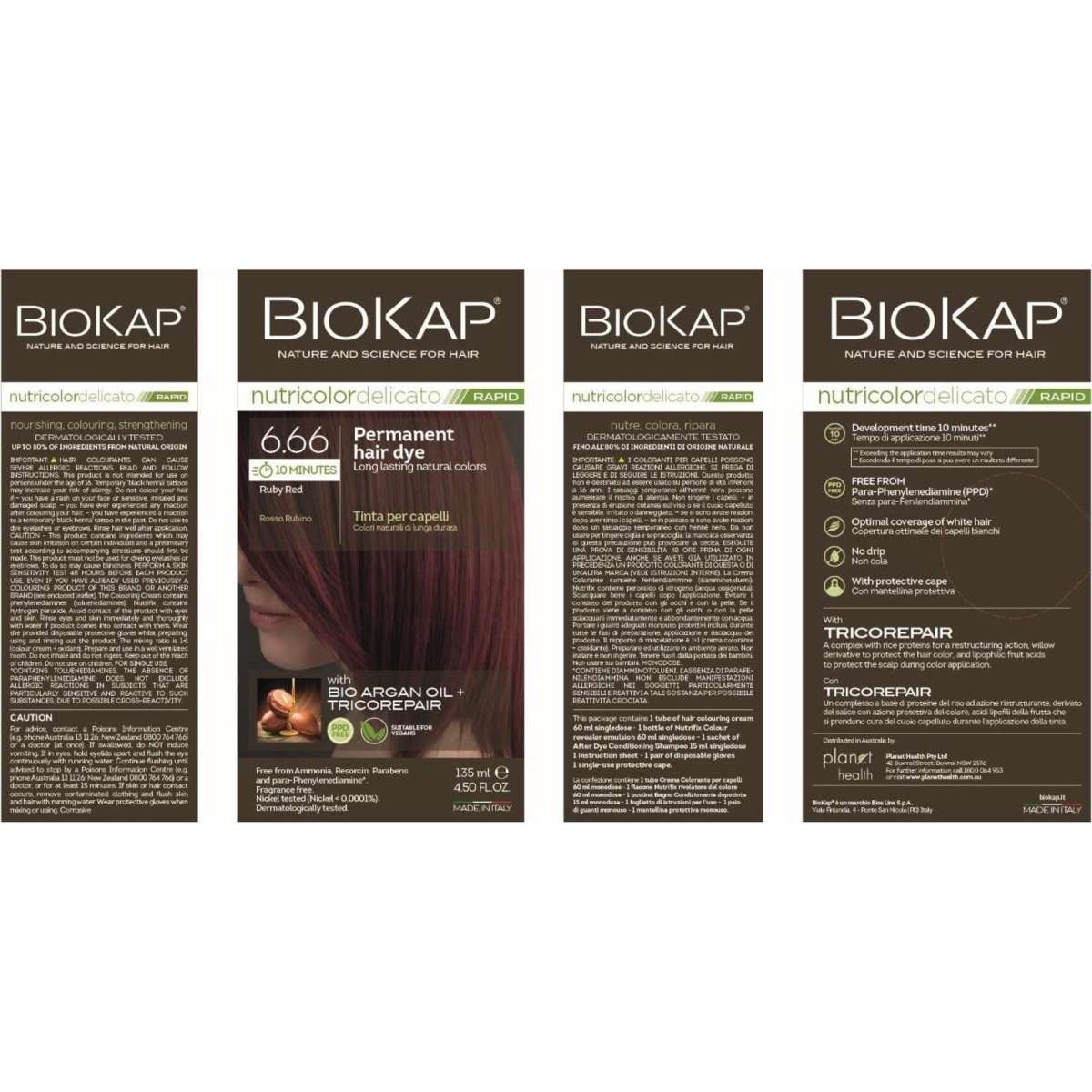 Biokap Rapid 6.66 Ruby Red 135ml | Woolworths