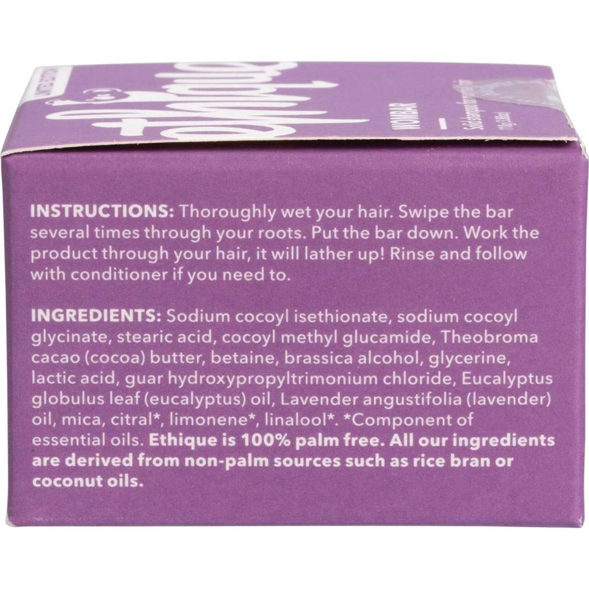 Ethique Solid Shampoo Bar Wombar Normal Hair 110g Woolworths