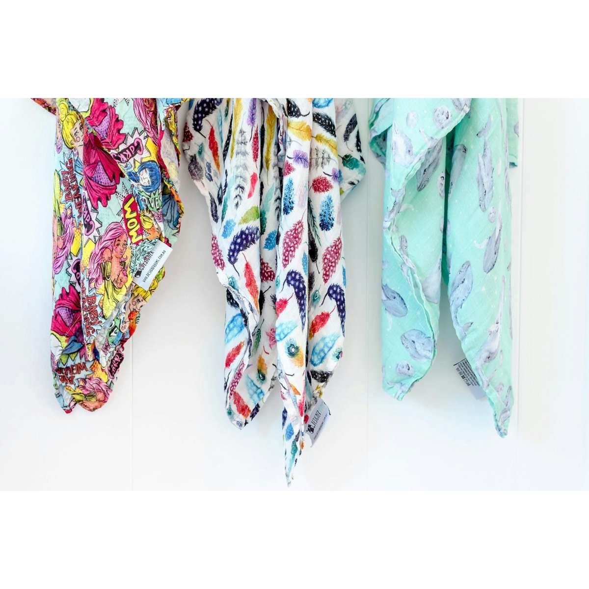 Designer Bums Australia Designer Bums Organic Premium Muslin Swaddle ...