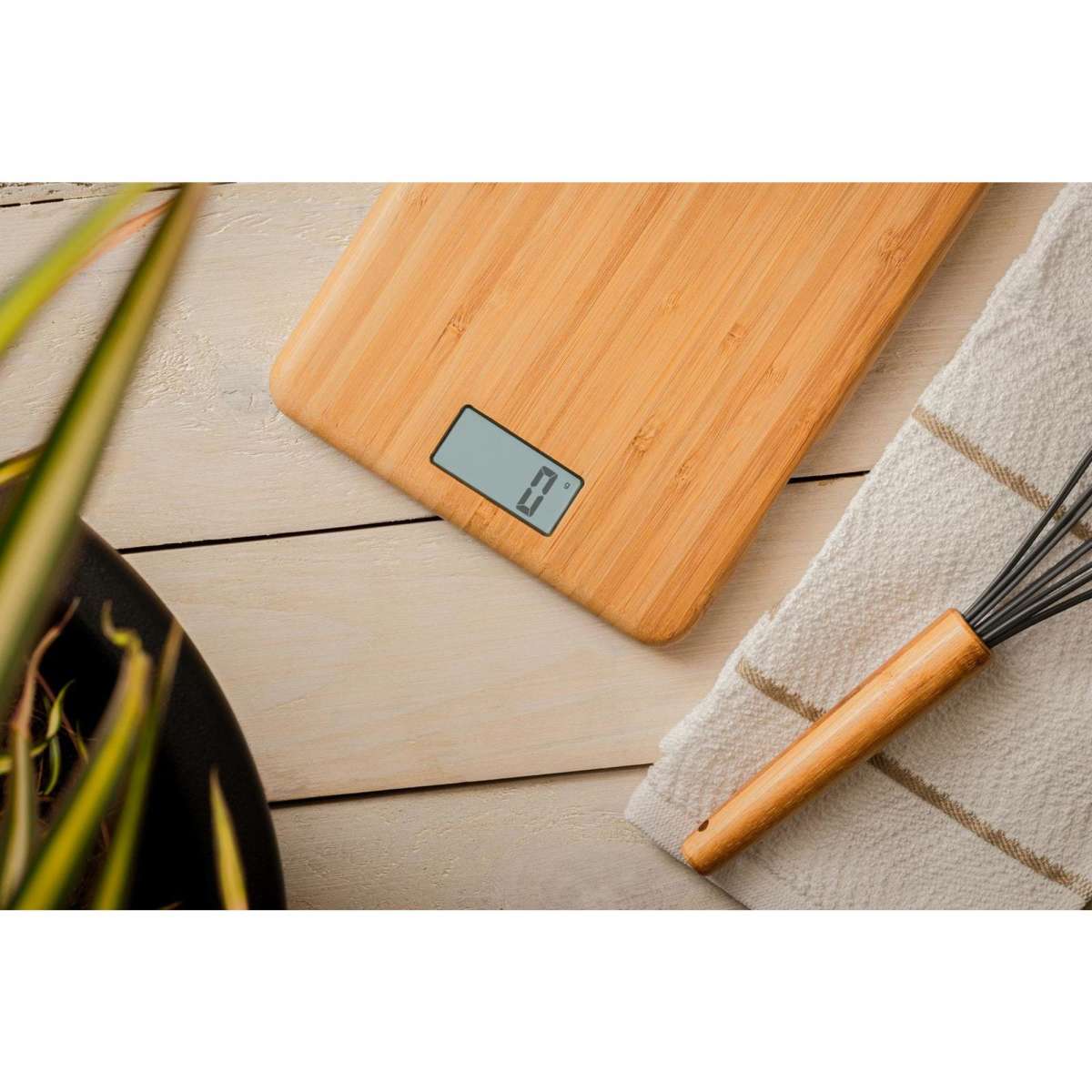 Salter Eco Bamboo Electronic Scale | Woolworths