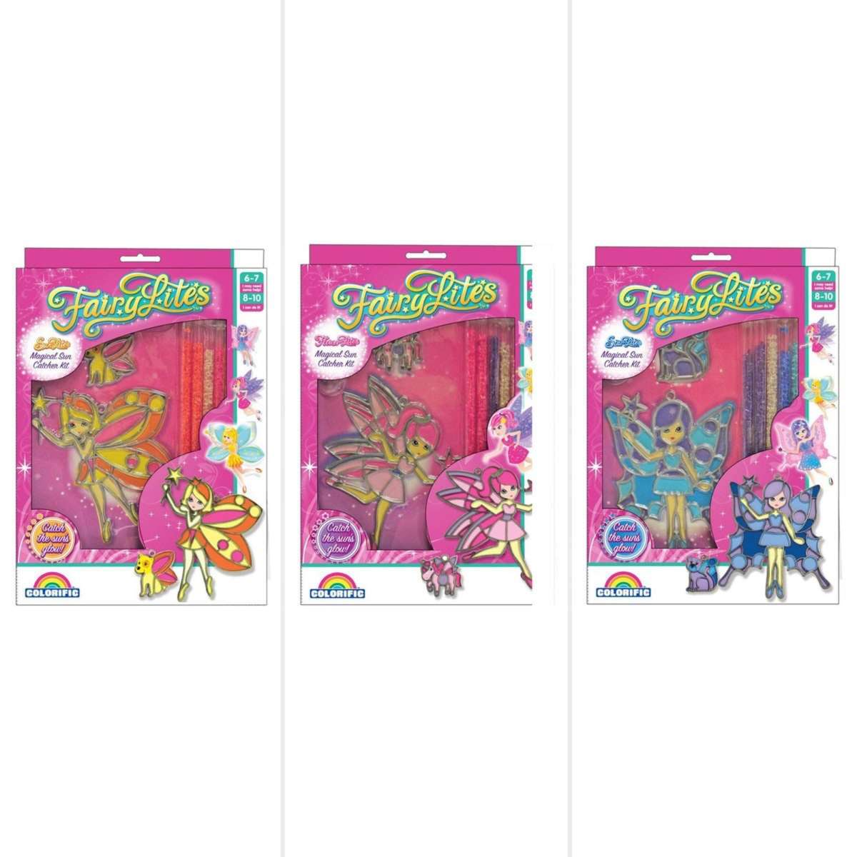 Colorific FairyLites Magical Sun Catcher Kit - Designs may vary ...