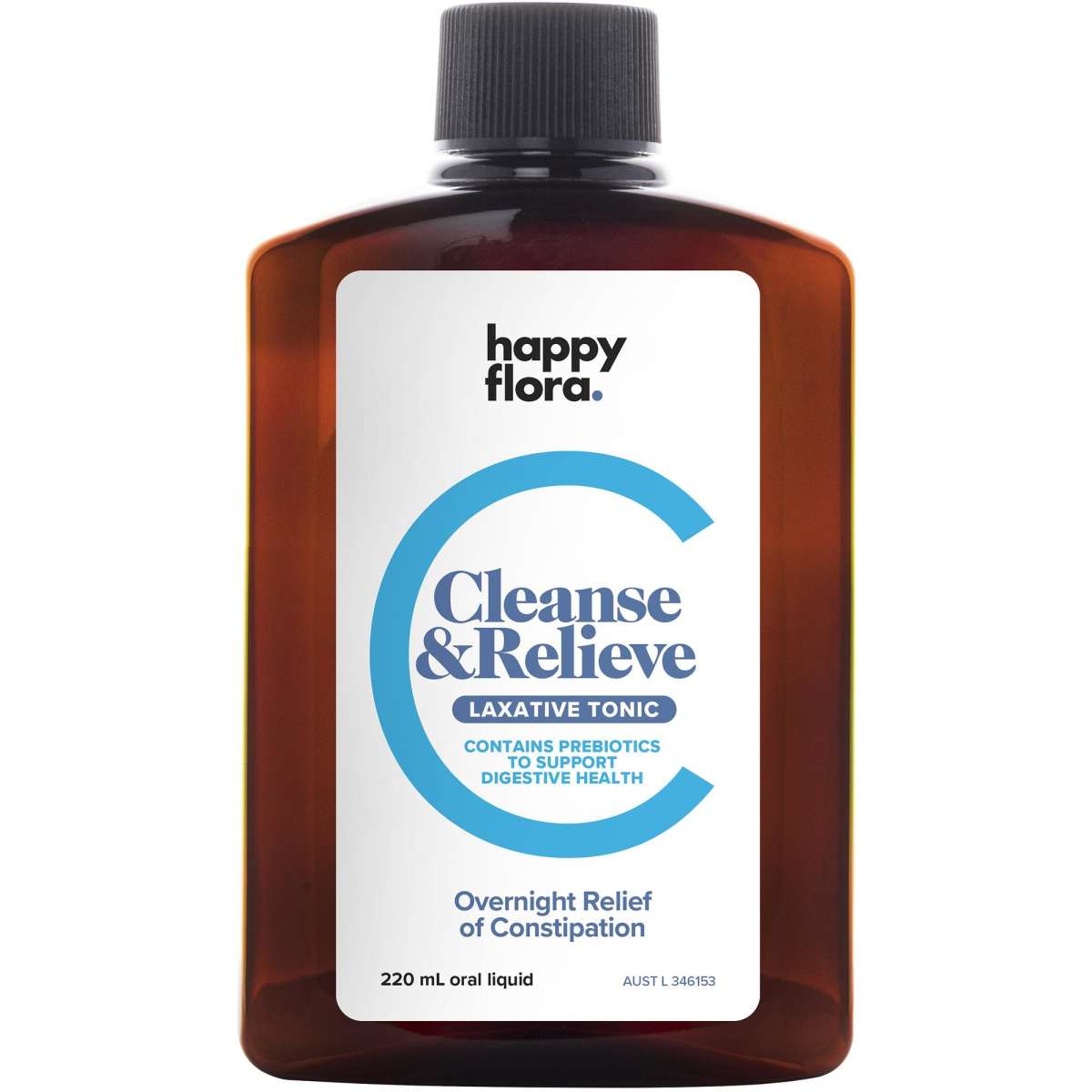 Happy Flora Cleanse & Relieve Laxative Tonic 220ml | Woolworths