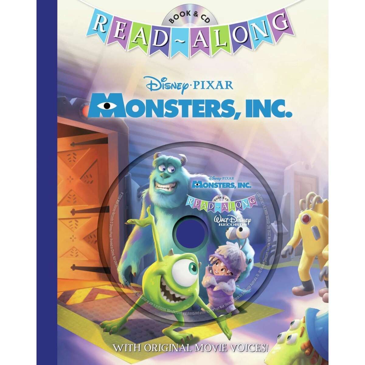 Disney Monsters, Inc. Book & CD | Woolworths