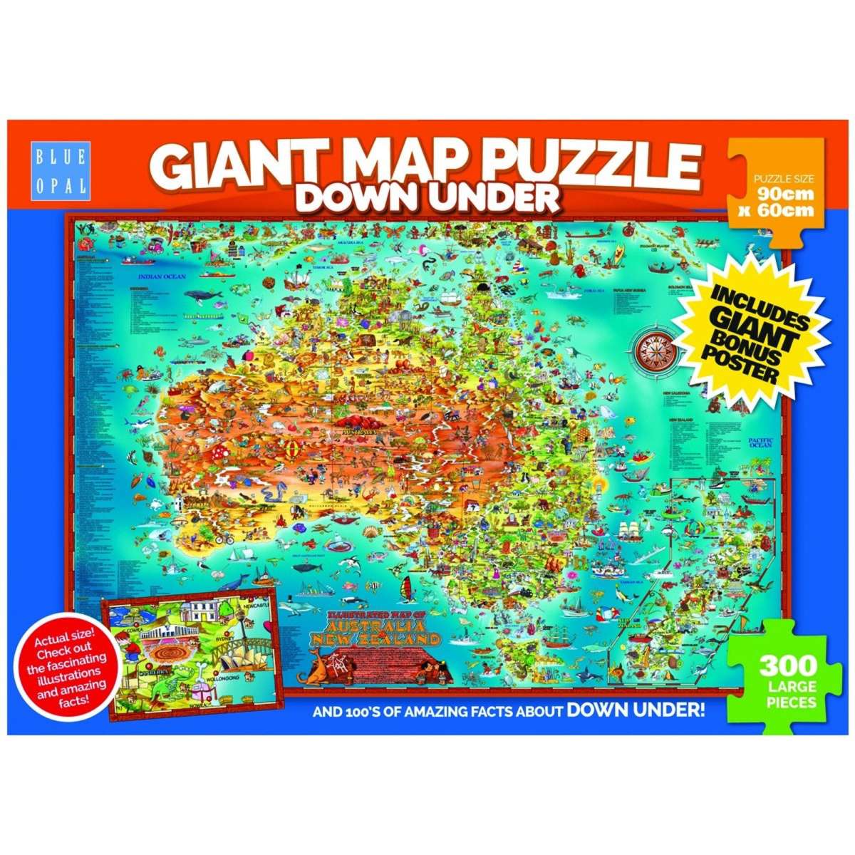 Down Under Giant Map | Woolworths