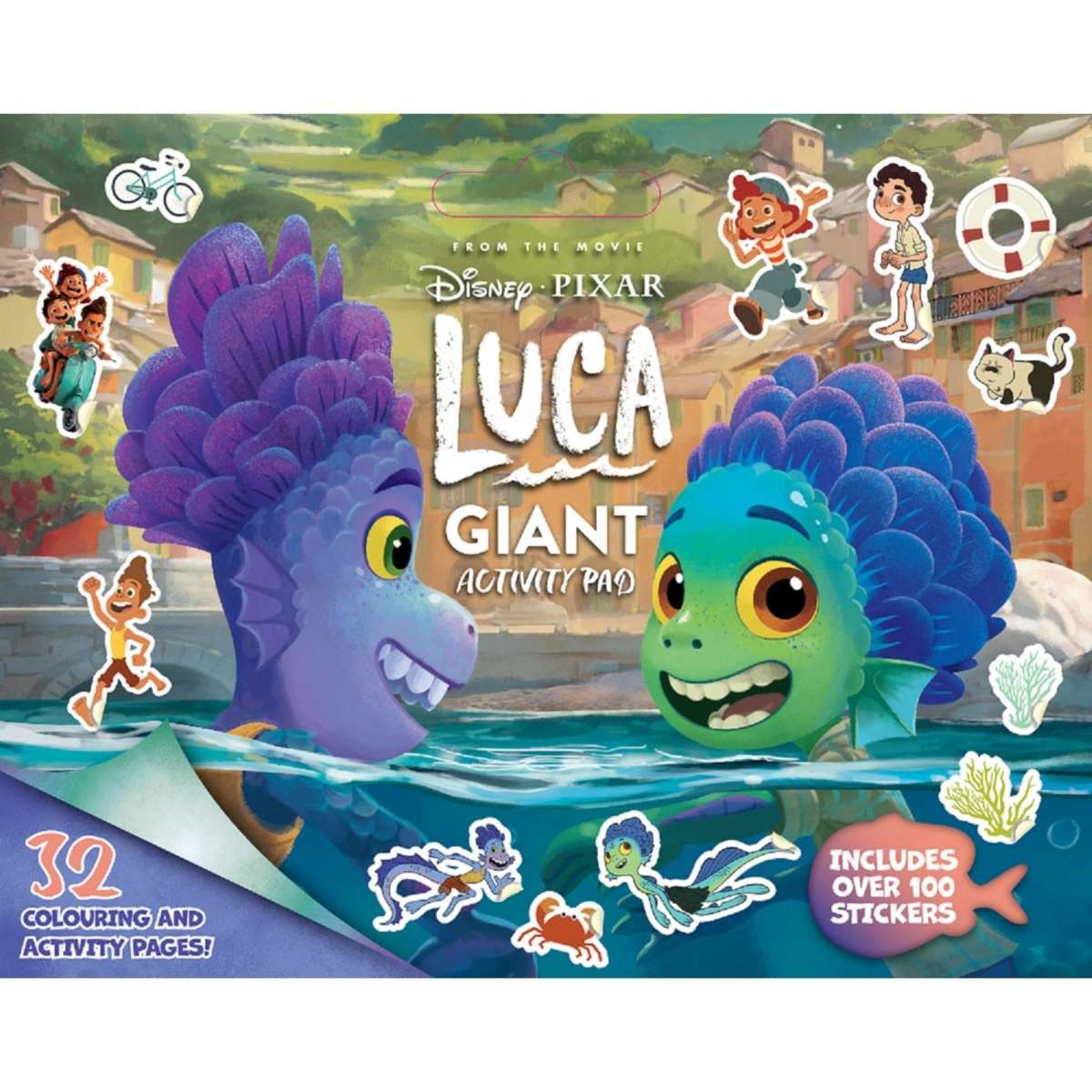 Disney-Pixar Luca: Giant Activity Pad | Woolworths