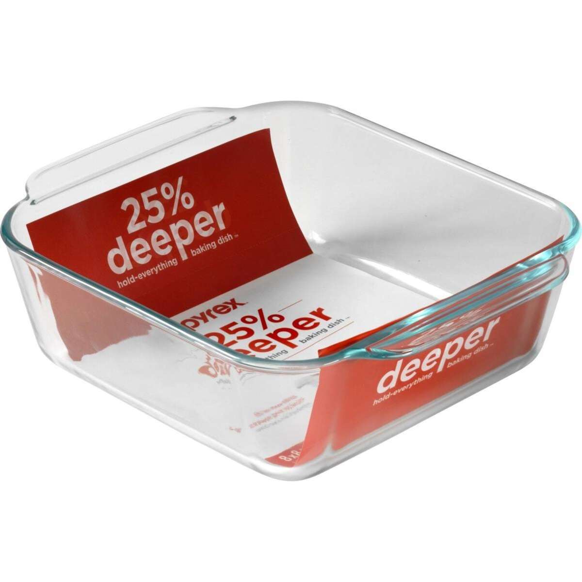 Pyrex Deep Glass Baking Dish 8 X 8 Woolworths