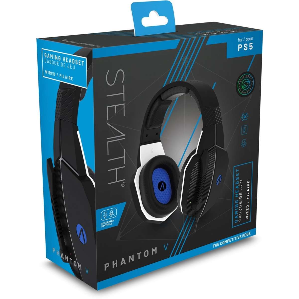 Stealth Phantom V Gaming Headset for PS5/PS4 - Black | Woolworths