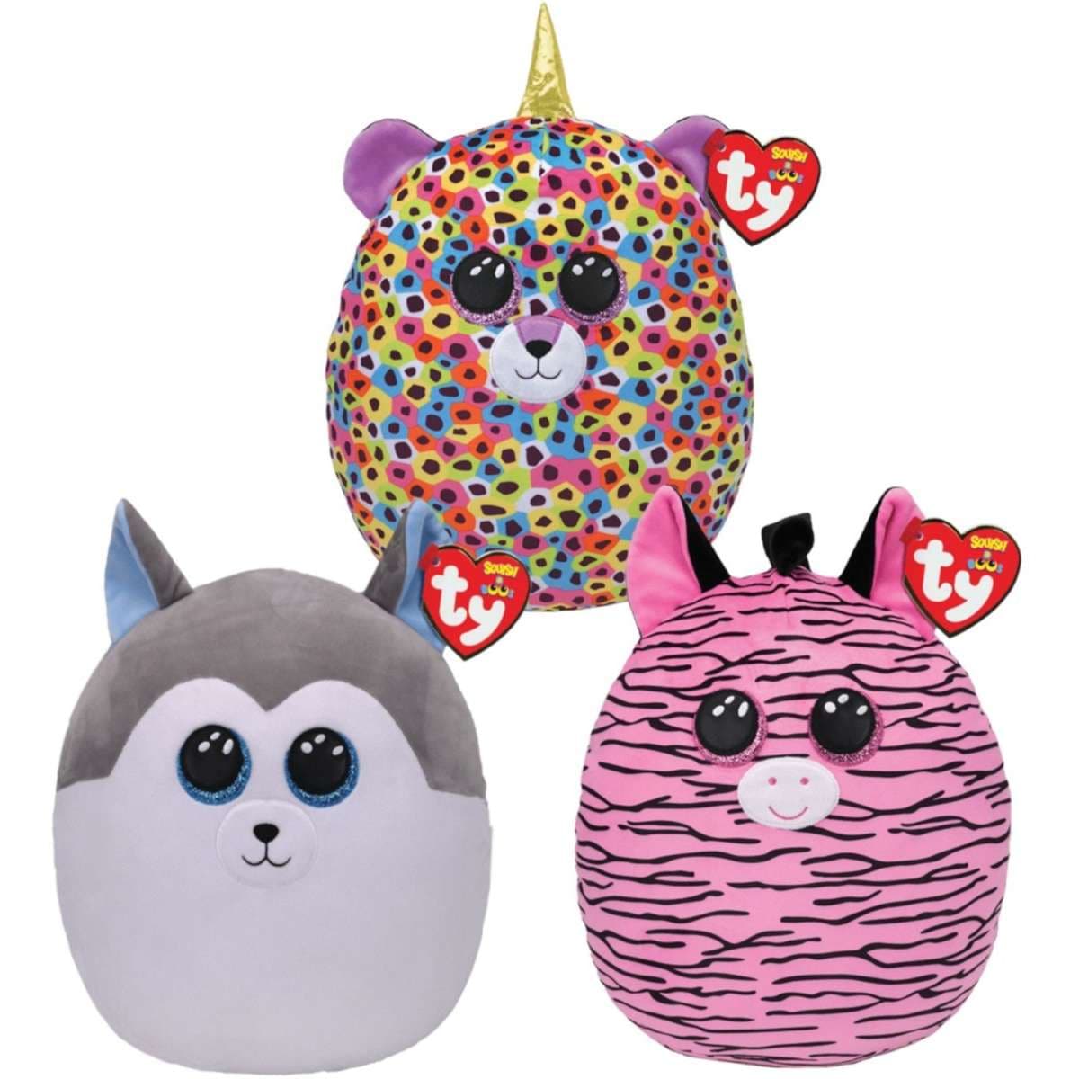 Squish A Boos 10" - Designs may vary | Woolworths