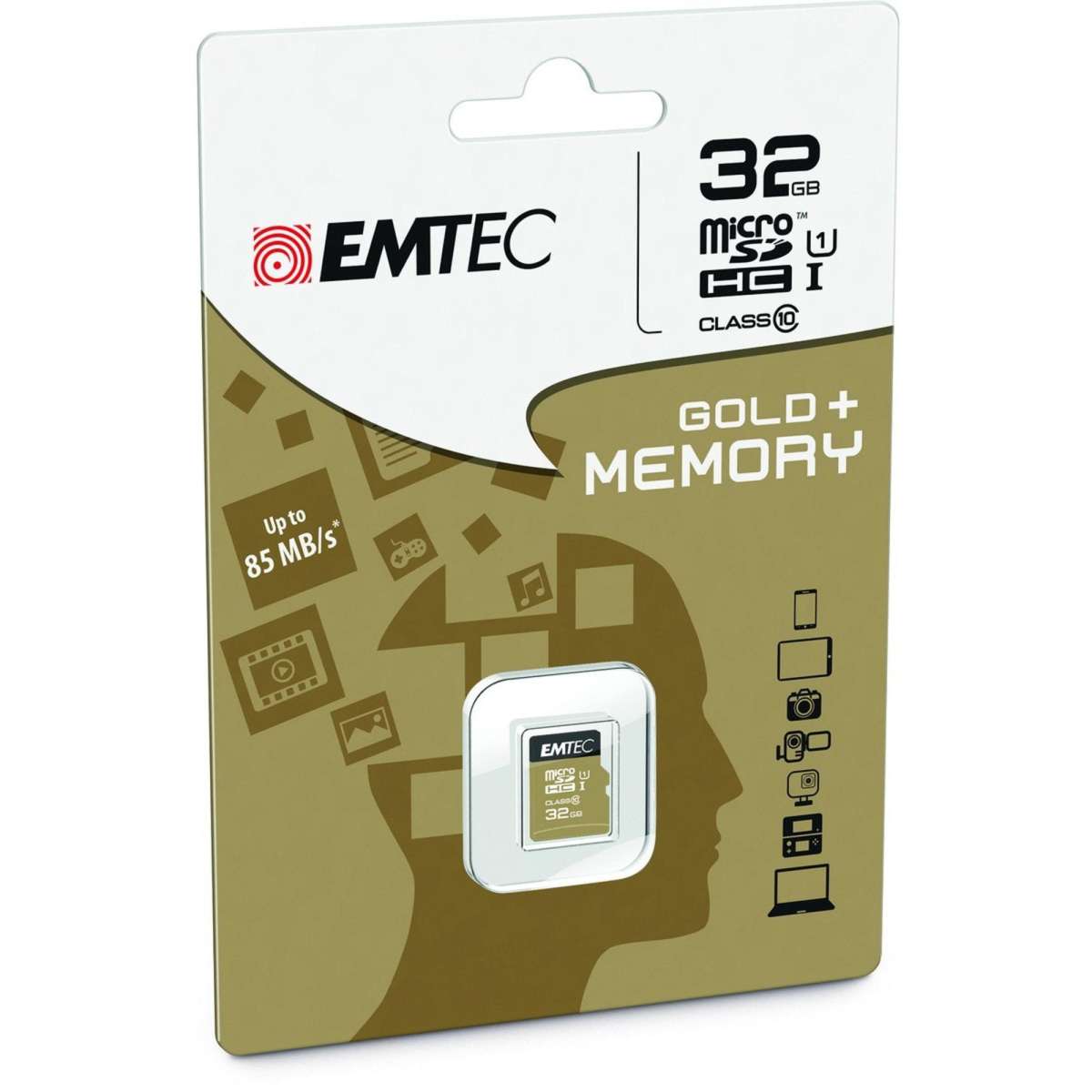 Emtec microSDHC Class 10 Memory Card 32GB | Woolworths