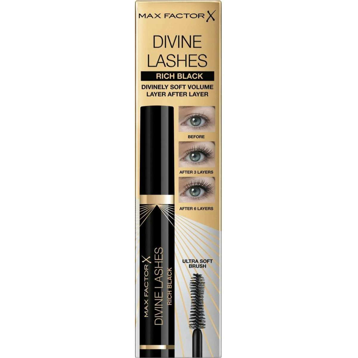 Max Factor Divine Lashes - Black | Woolworths