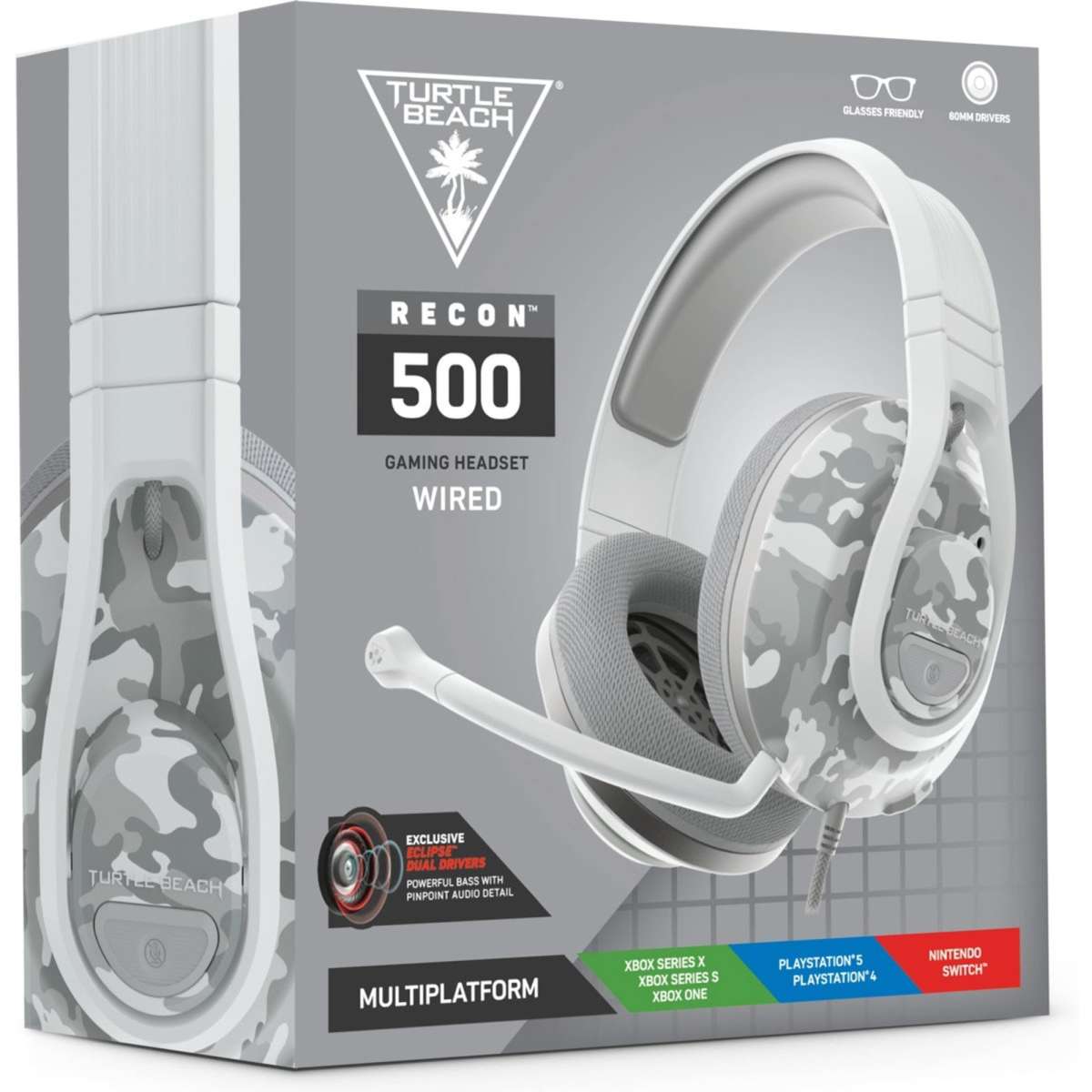 Turtle Beach Recon 500 Multiformat Gaming Headset - Artic Camo | Woolworths