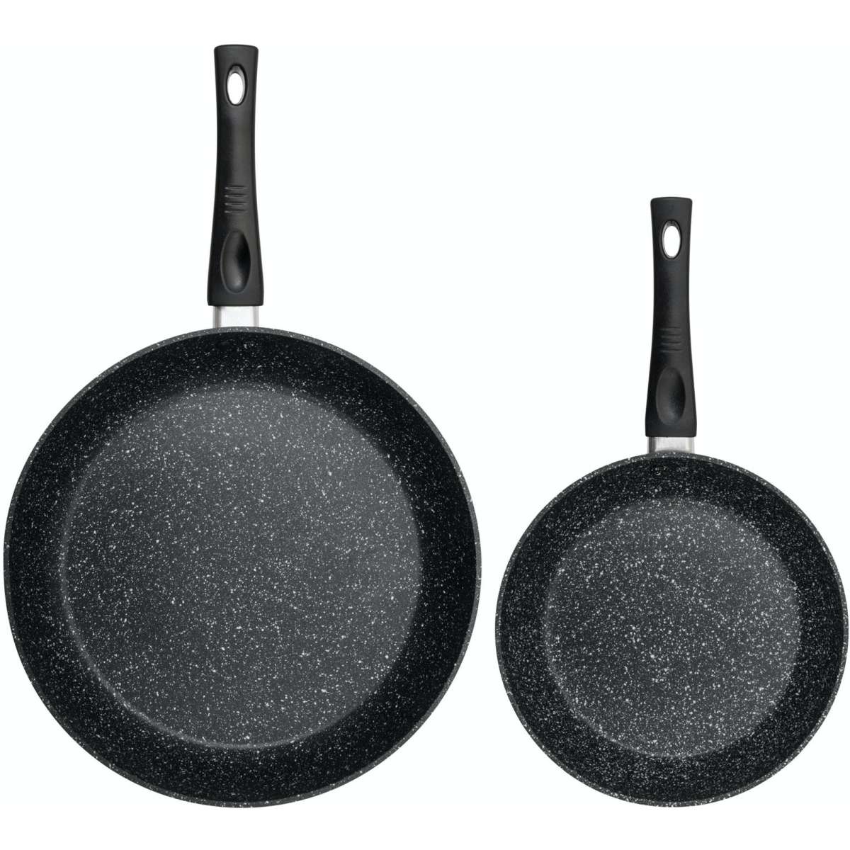 Stonewell 2 Piece 20cm + 28cm Frypan Set Non Stick Kitchen Cookware Pan ...