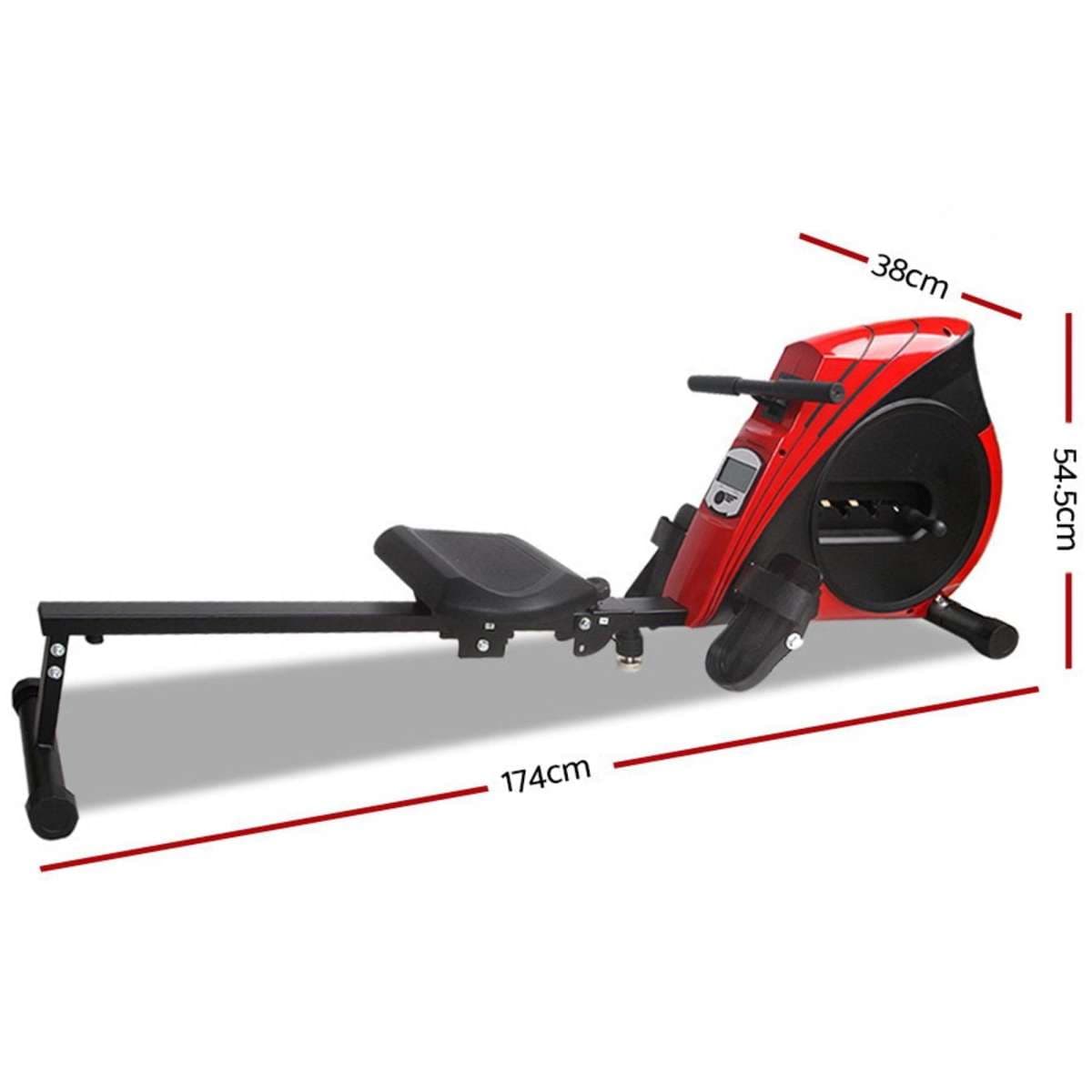 Everfit Rowing Machine Exercise Rower Resistance Fitness Gym Home ...