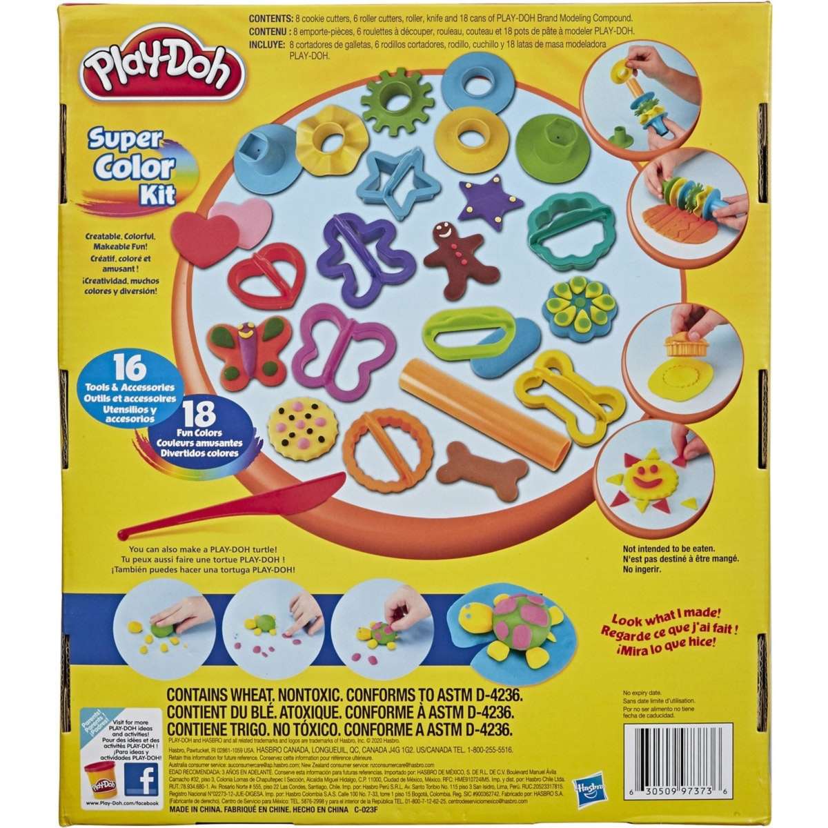Play Doh Super Color Kit Woolworths