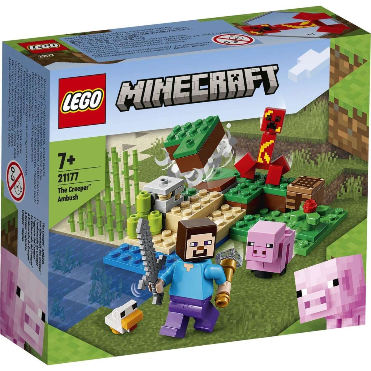 LEGO Minecraft The Creeper Ambush 21177 | Woolworths
