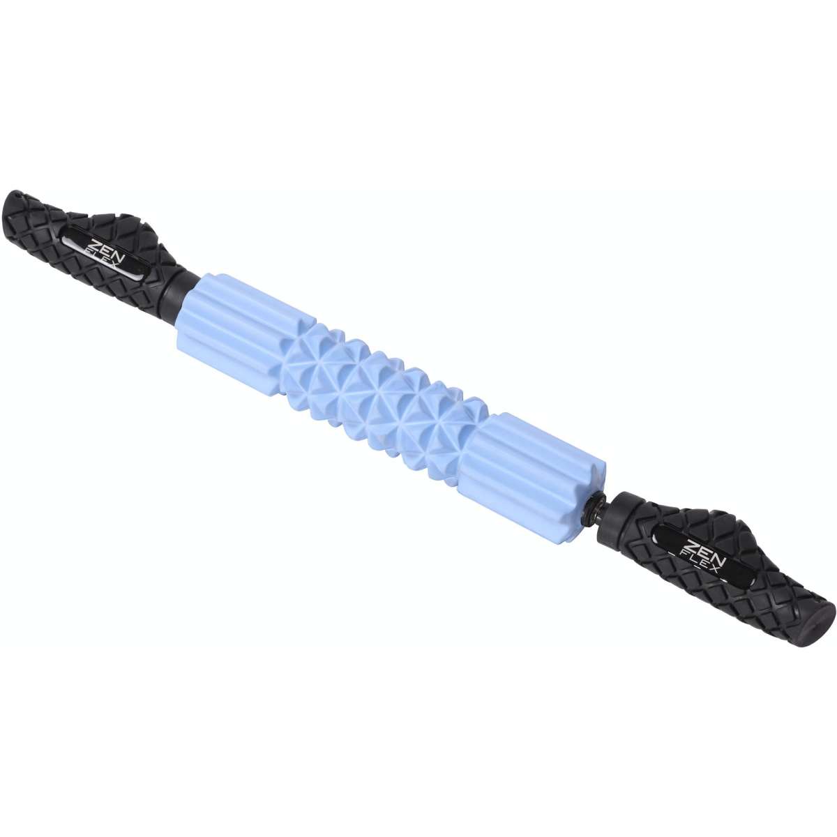 Zen Flex Fitness Hand-Massage Muscle Roller - Blue & Black - 5X5X53Cm ...