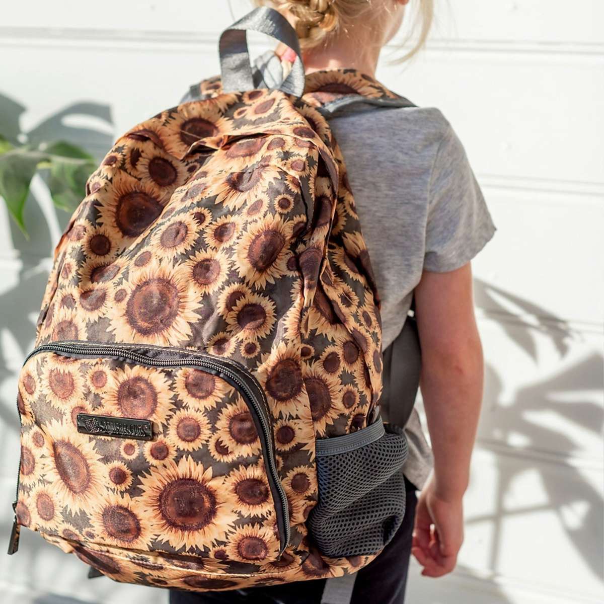 Designer Bums Foldable Backpack Vintage Sunflowers | Woolworths