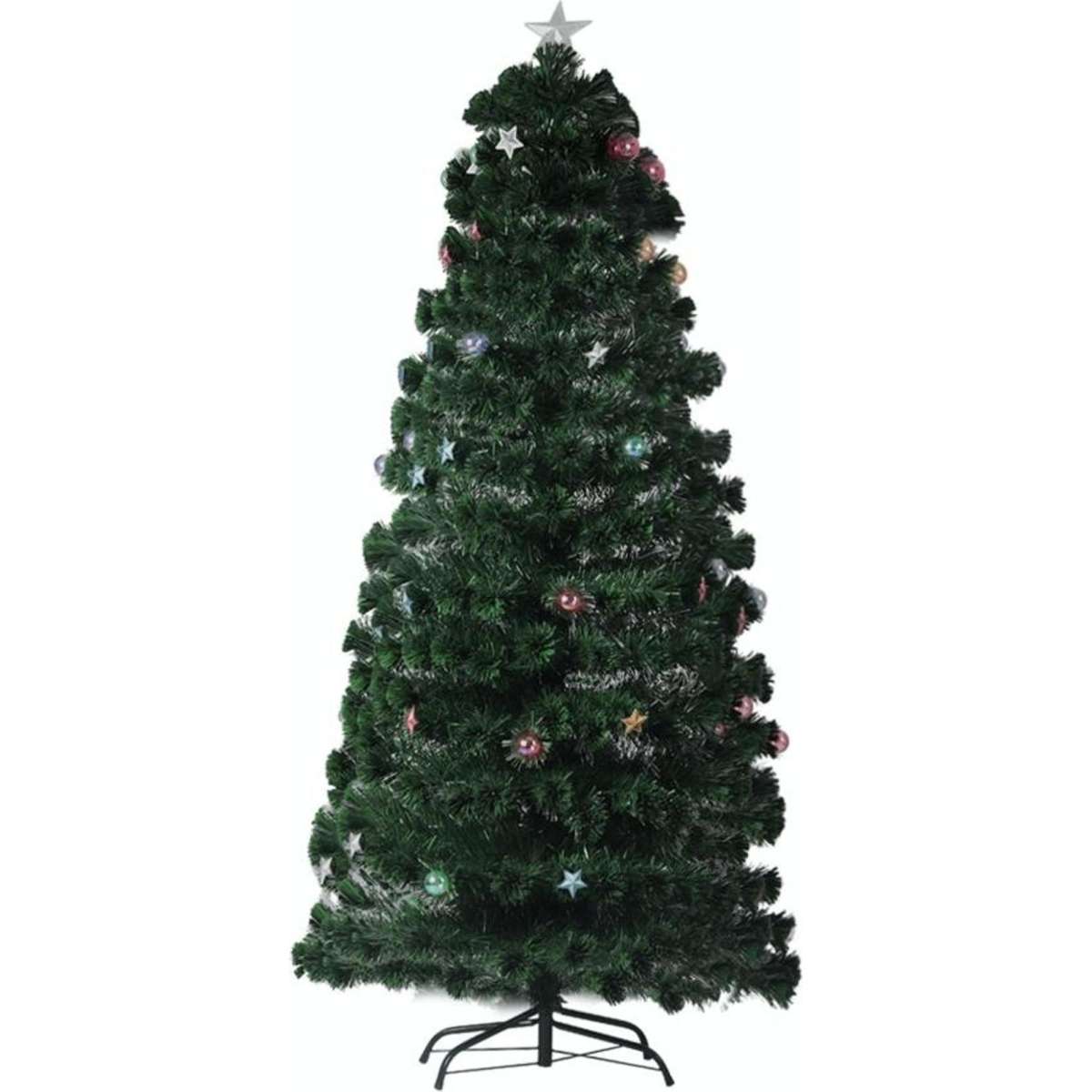 Santaco Christmas Tree 2.4M 8Ft Xmas Decorations Fibre Optic ...