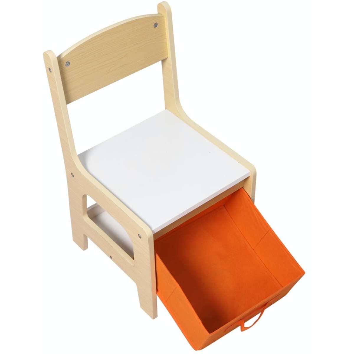 Bopeep Kids Table and Chairs Set Storage Box Toys Play Desk Study Table ...