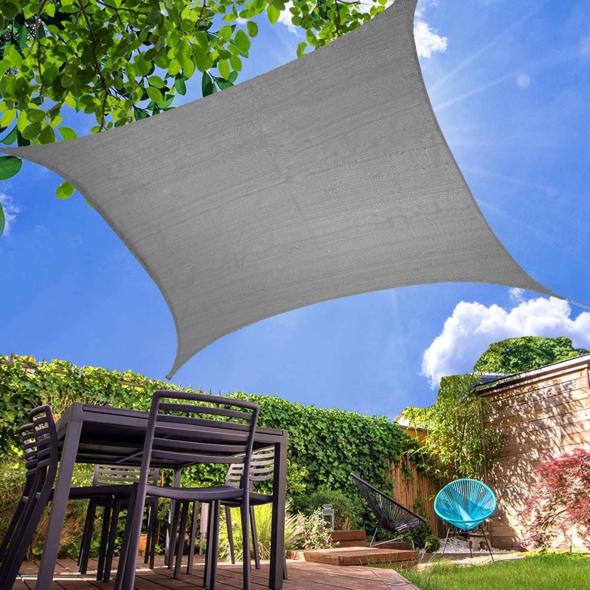 Mountview 3x3M 185GSM Sun Shade Sail Cloth Canopy Rectangle Outdoor ...