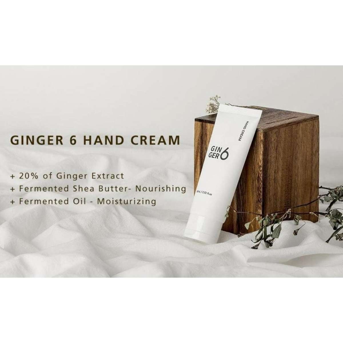 Ginger6 Hand Cream 60ml - Pack of 4 | Woolworths