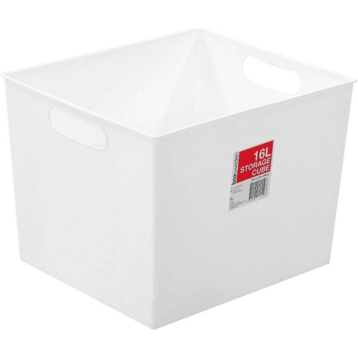 Box Sweden Storage Cube Assorted 16L/33.5cm | Woolworths