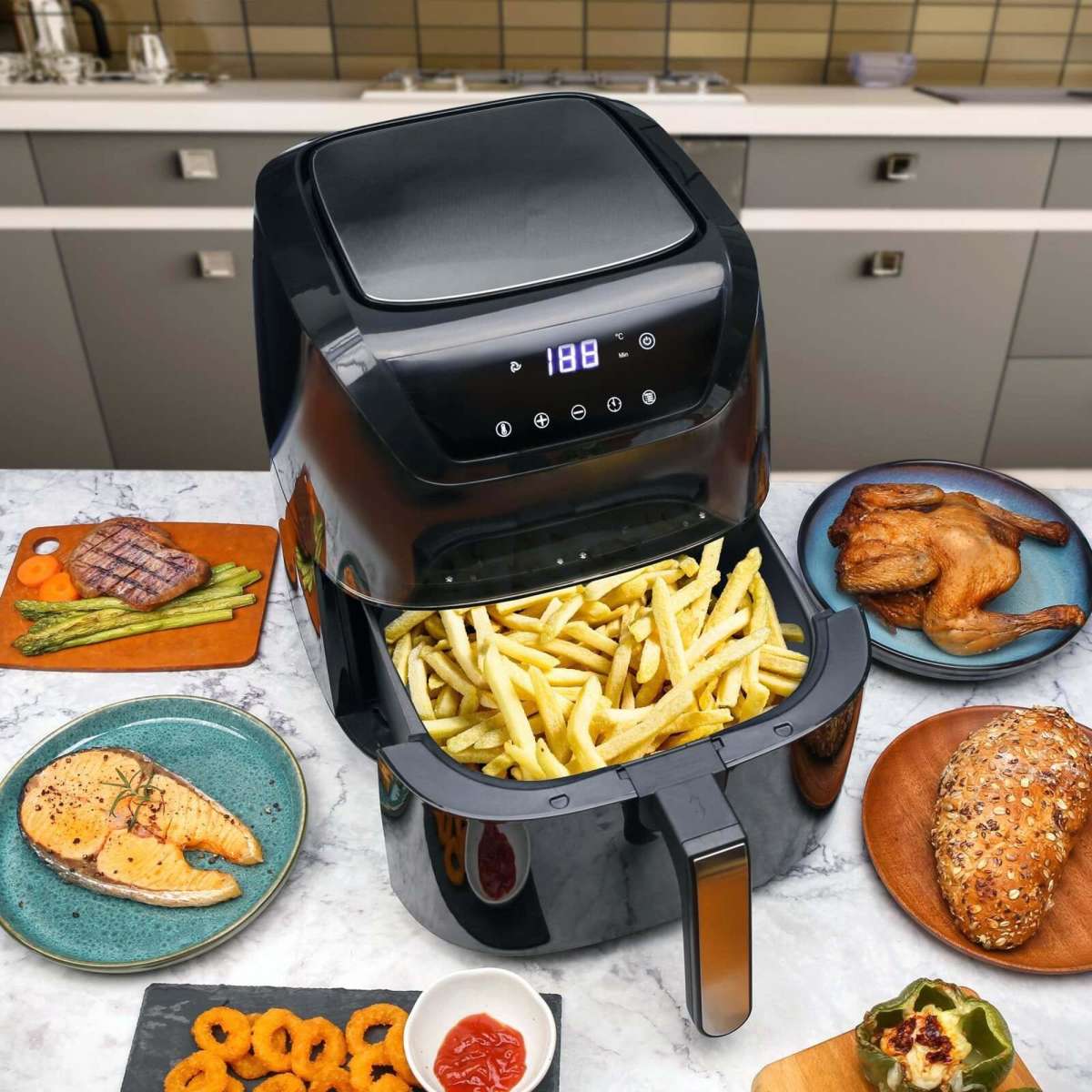 Healthy Choice 8L Digital Air Fryer Af950 Review at Edith Drum blog