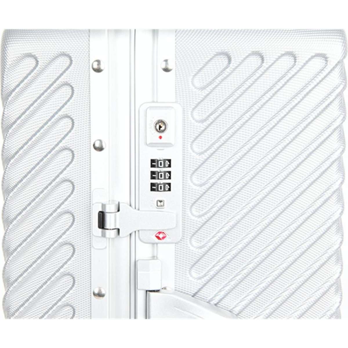 Suissewin Swiss Aluminium Luggage Suitcase Lightweight With TSA Locker ...