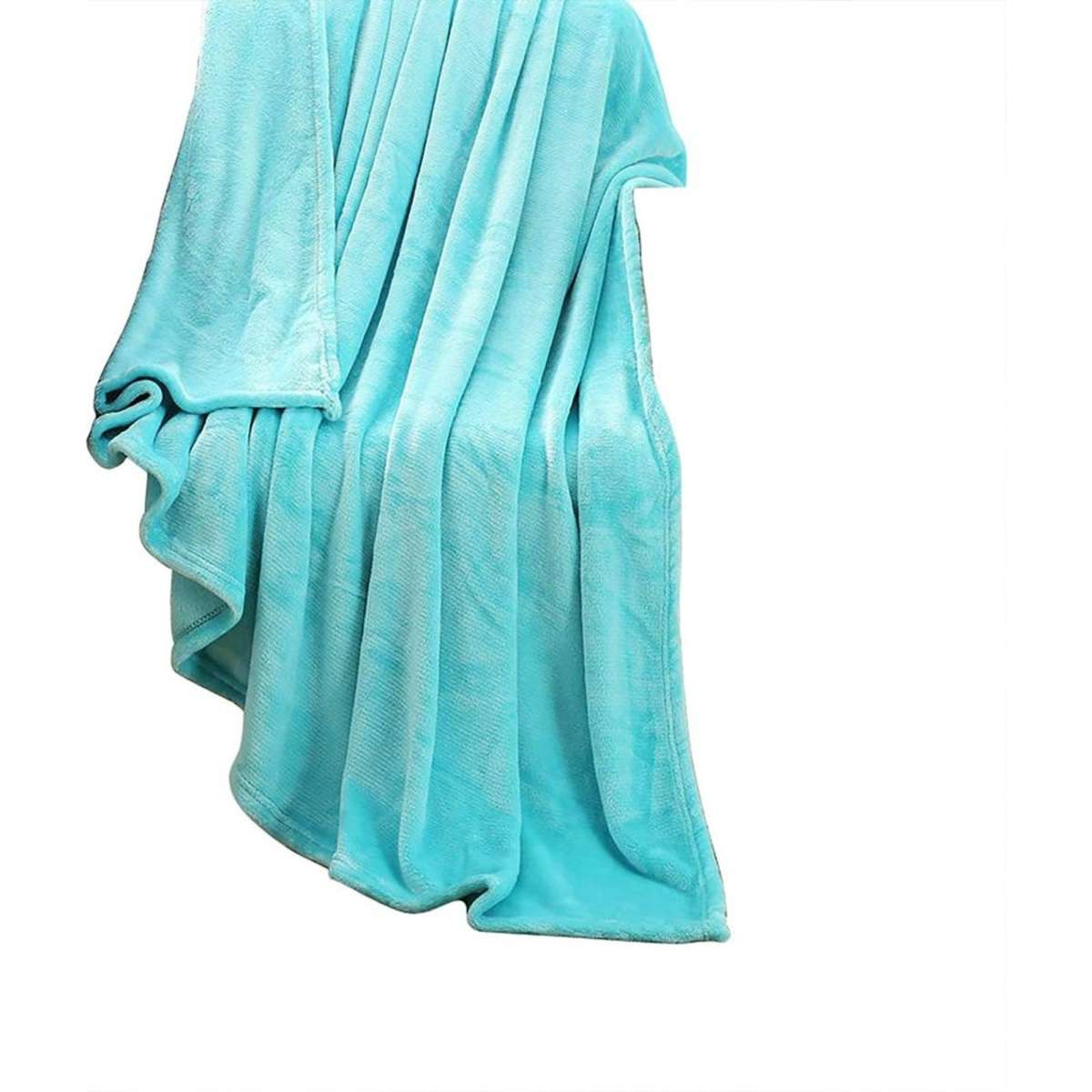 DreamZ 320GSM 220x160cm Ultra Soft Mink Blanket Warm Throw in Teal ...