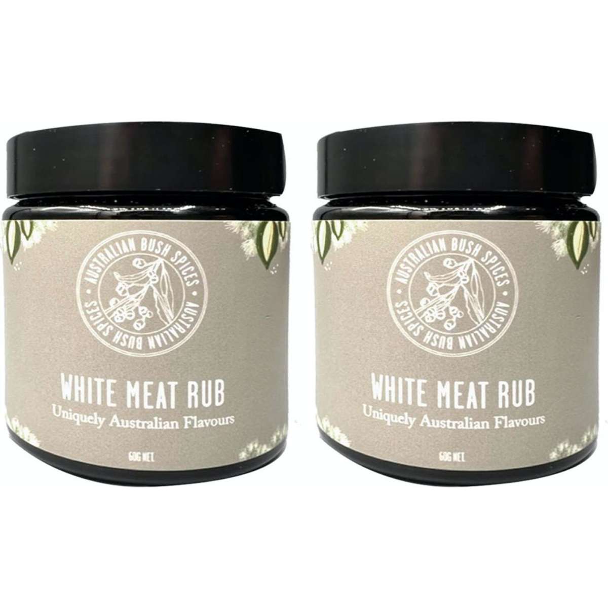 Australian Bush Spices White Meat Blend Rub 60g 2pk Woolworths