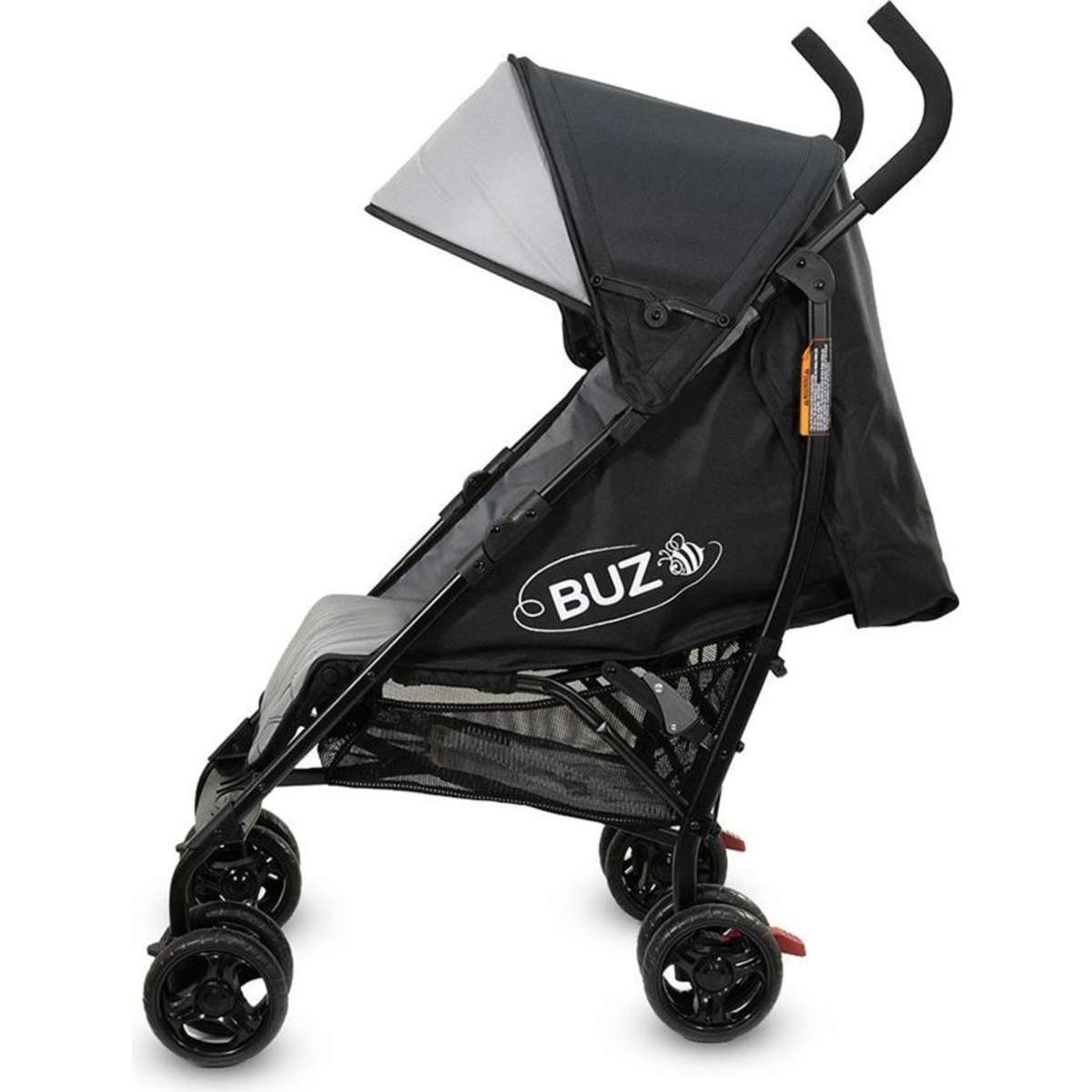 Vee Bee Buz Toddler/Child Stroller w/ Sun Cap/Cup Holder Grey 106cm ...