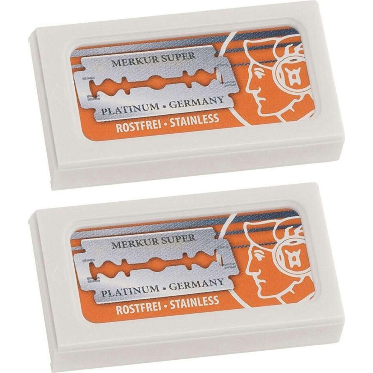 Merkur Platinum Stainless Steel Razor Blades 20PK | Woolworths Merkur Platinum Stainless Steel Razor Blades 20PK | Woolworths