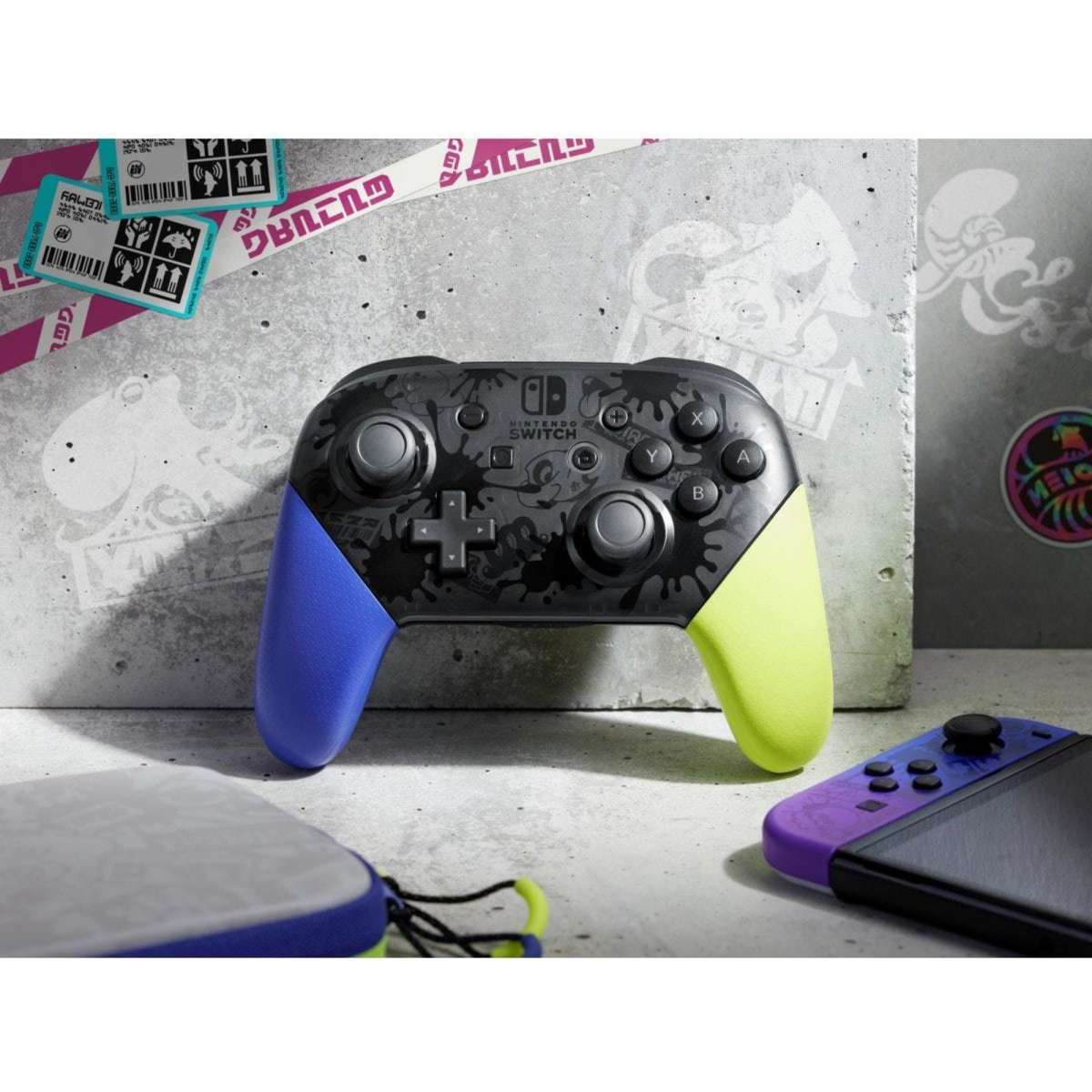 Nintendo Switch Pro Wireless Controller Splatoon 3 Edition | Woolworths