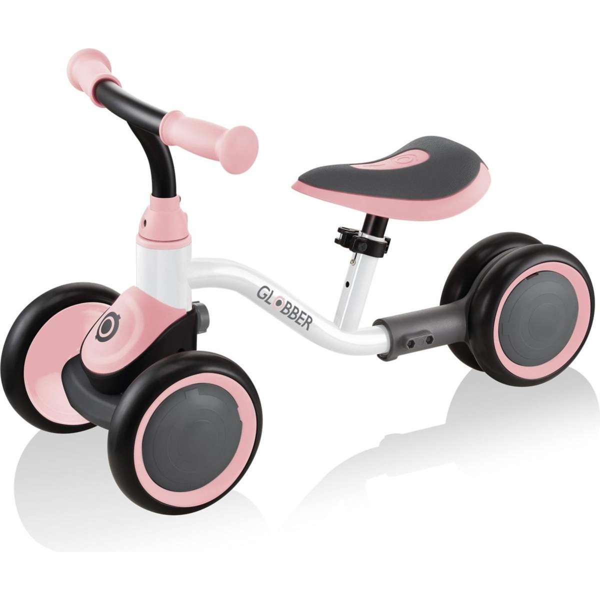 Globber LEARNING Bike - White / Pastel Pink | Woolworths