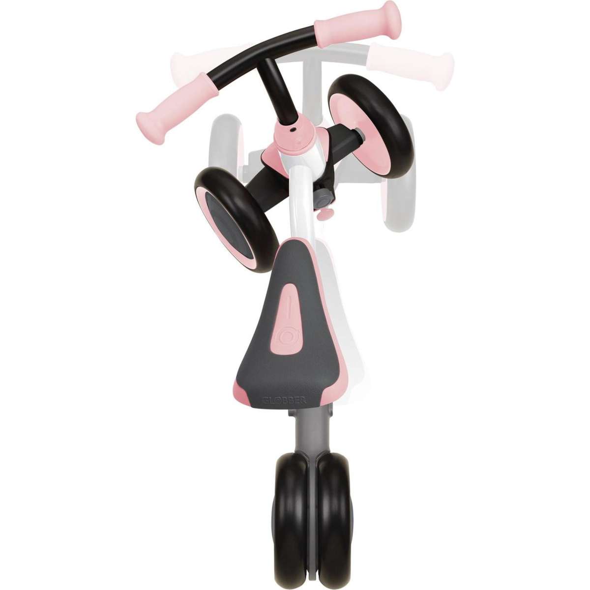 Globber LEARNING Bike - White / Pastel Pink | Woolworths