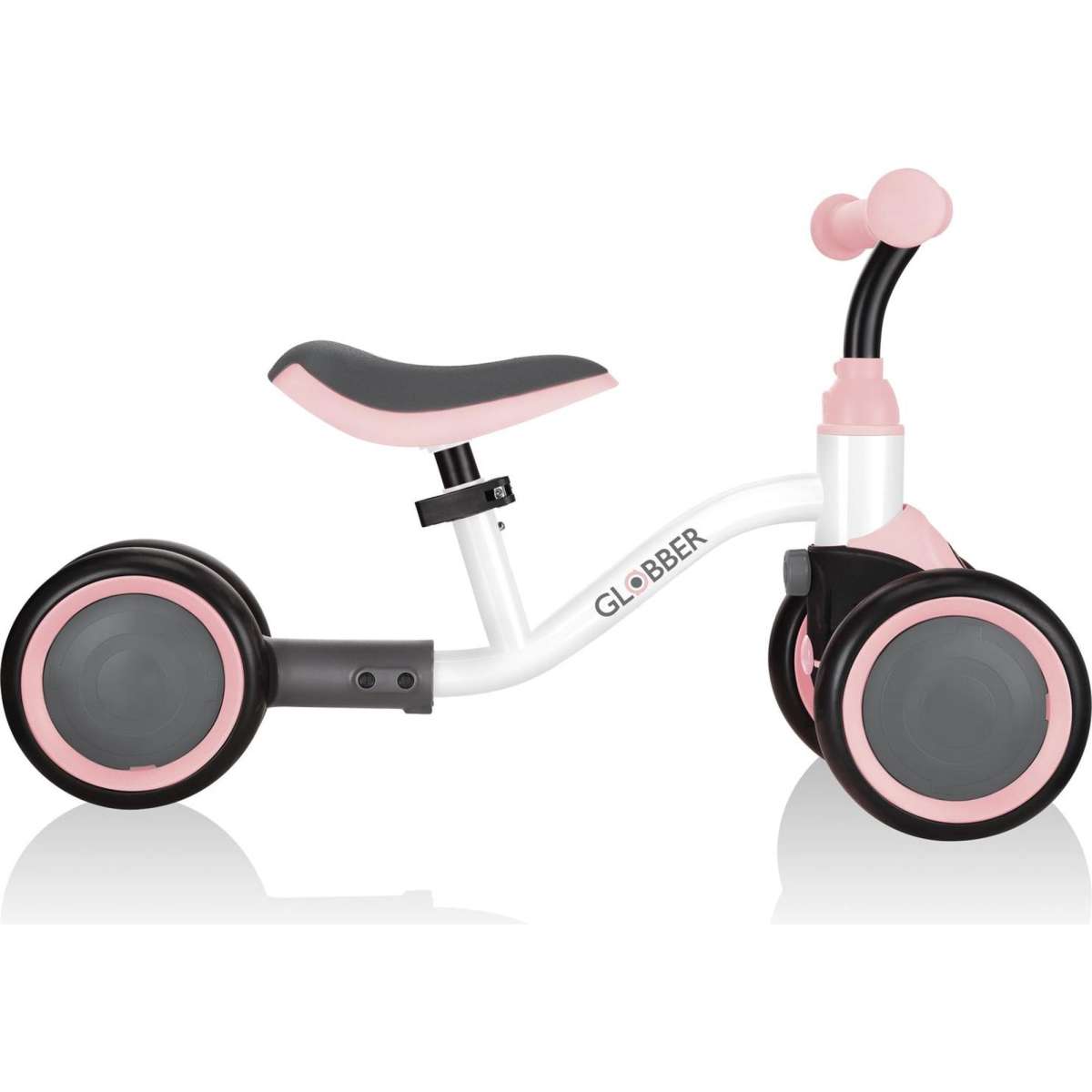 Globber LEARNING Bike - White / Pastel Pink | Woolworths