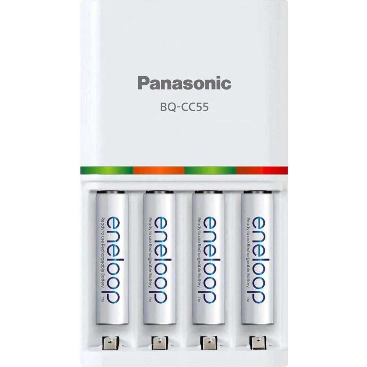 Panasonic Eneloop Quick Charger With 4x Aa Batteries 2000mah 90