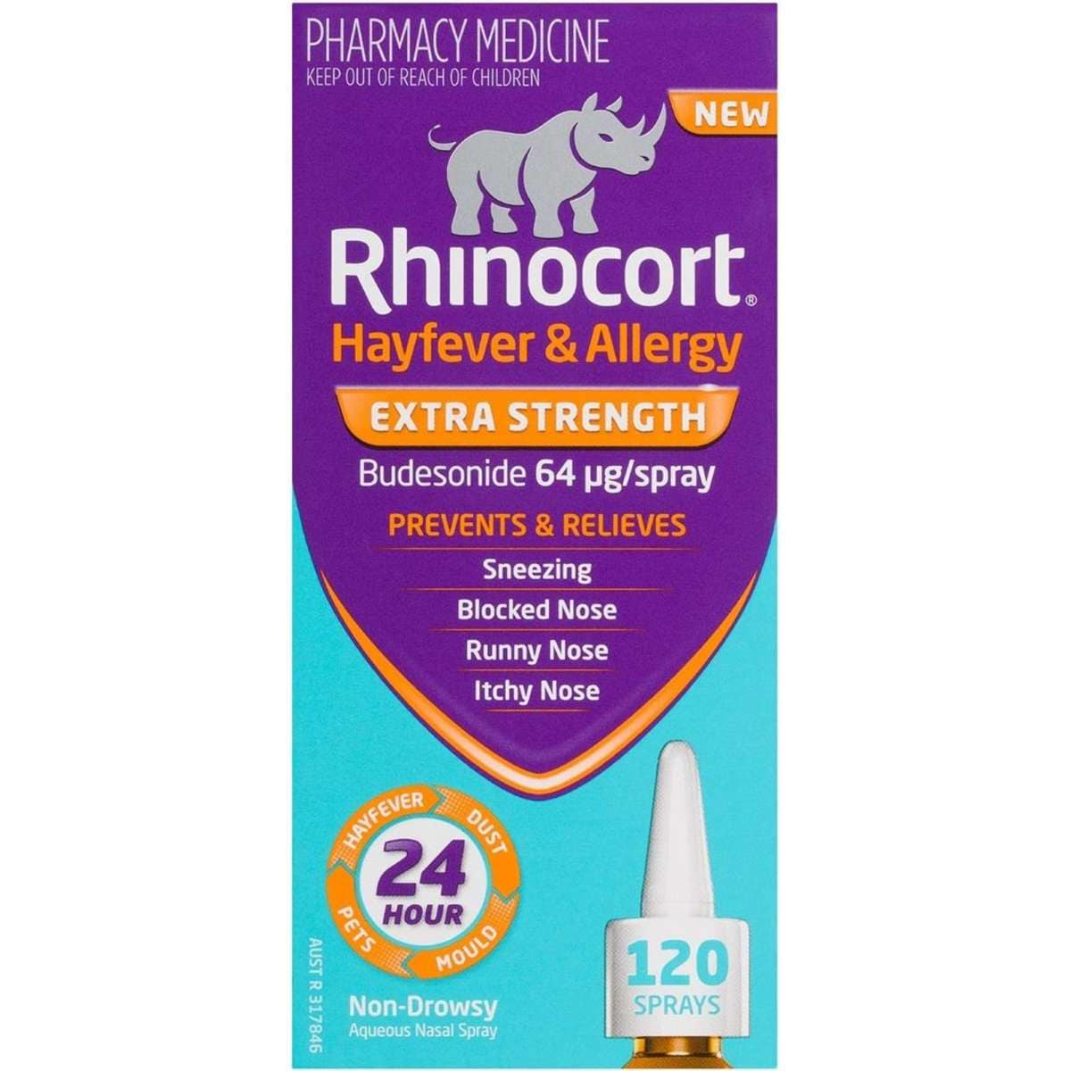 Rhinocort Hayfever Allergy Extra Strength Nasal Spray