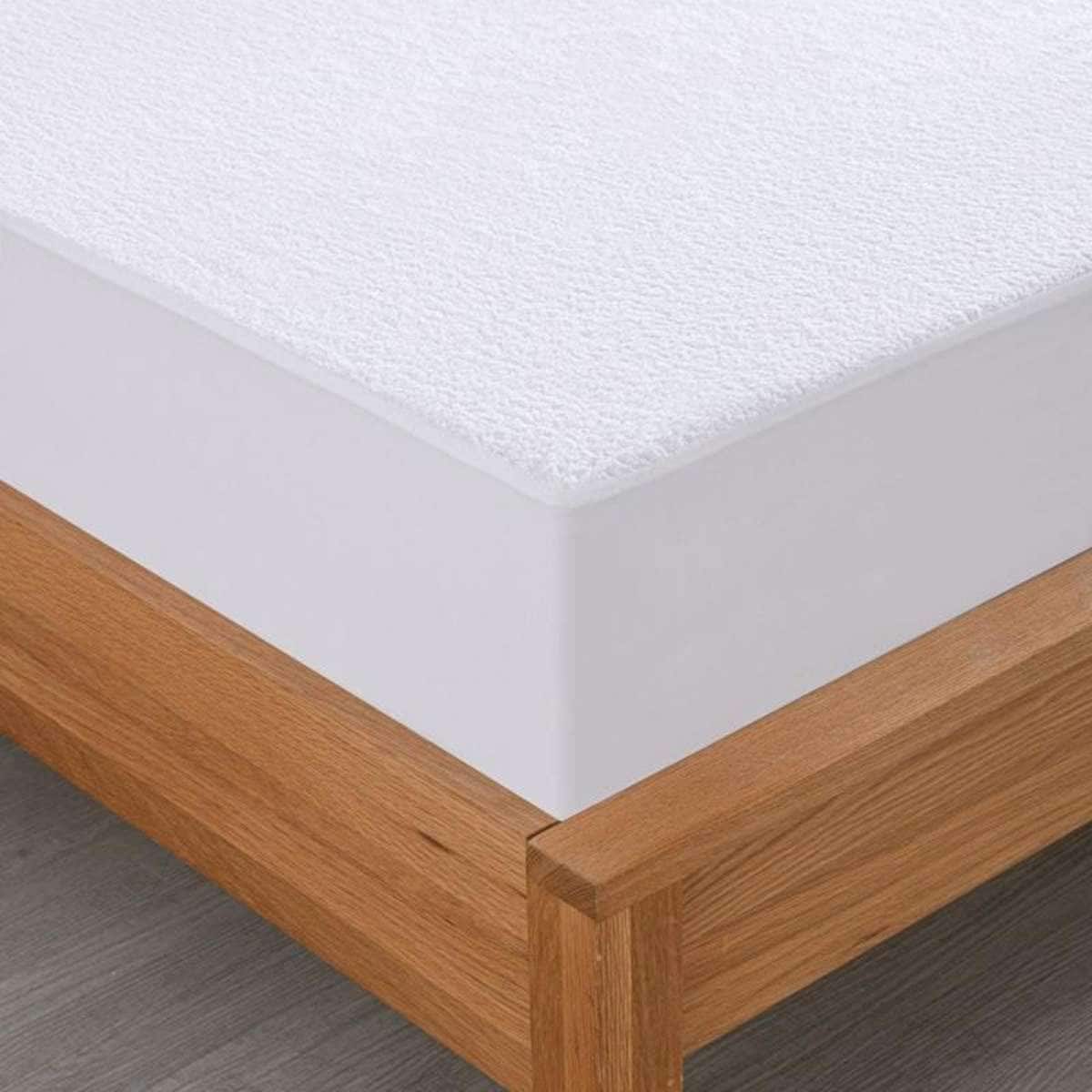 Esplanade Home Essential Waterproof Cotton Terry Mattress Protector ...